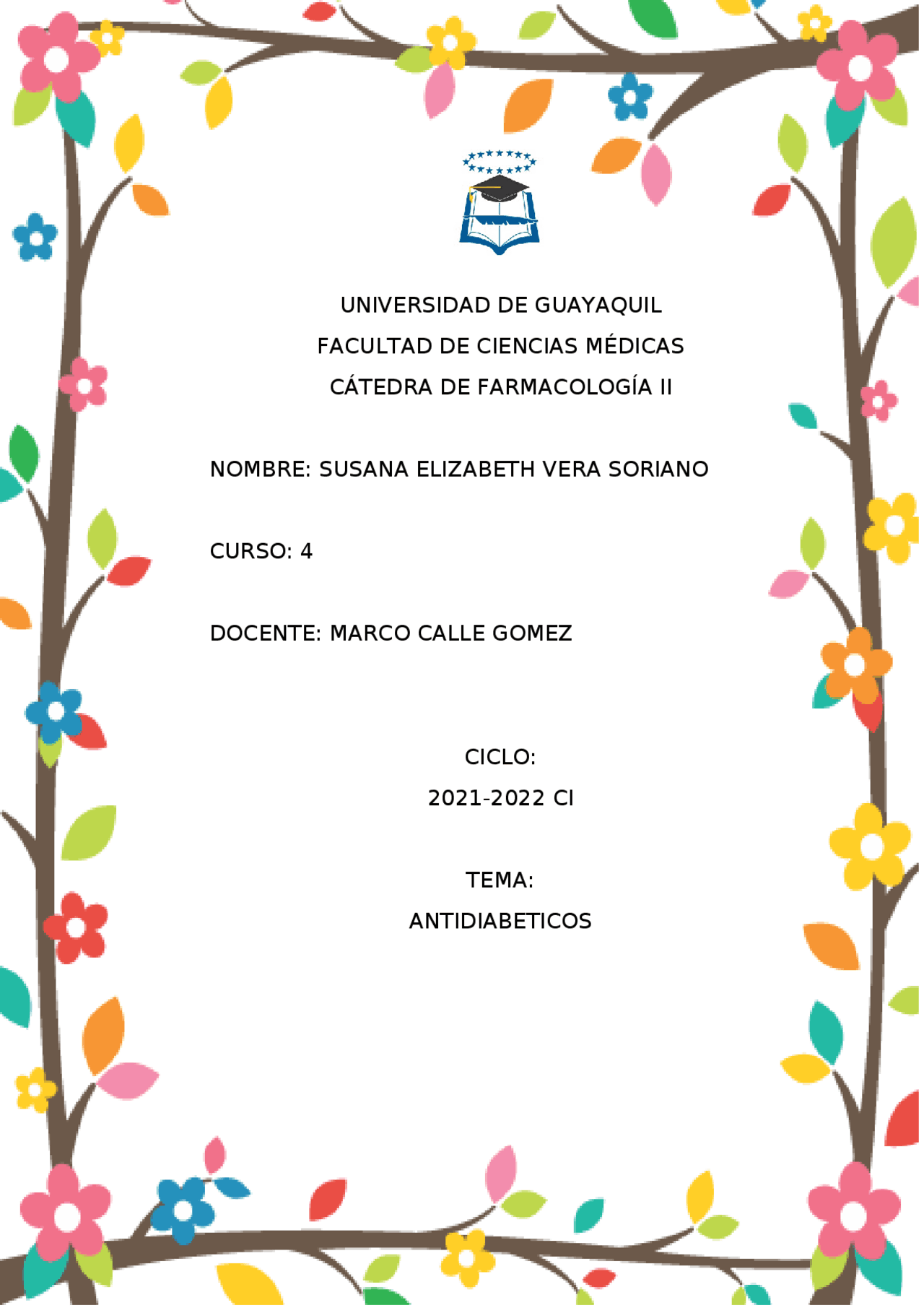 Farmacos Antidiabeticos Resúmenes De Farmacología Docsity