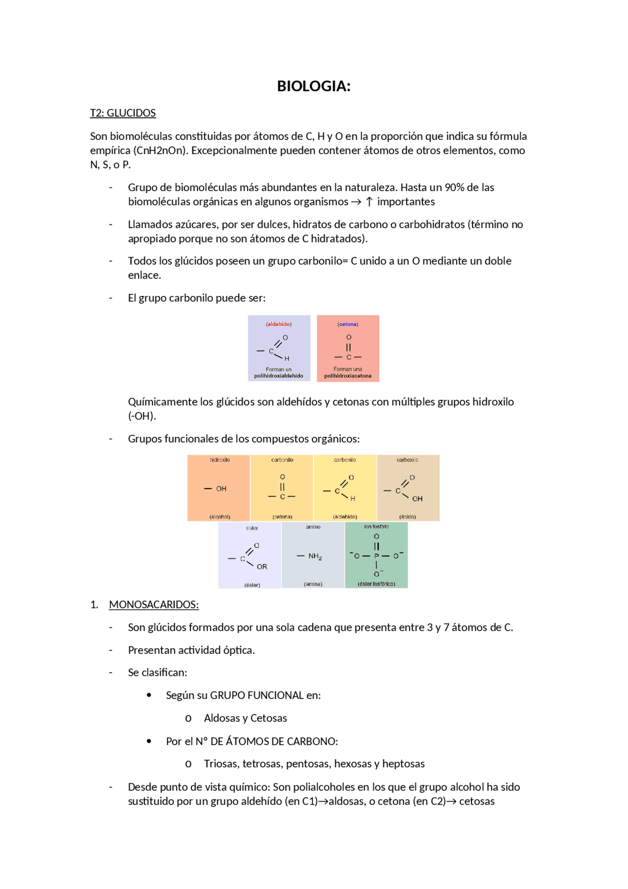 Tema 2 Biologia 2 Bach Docsity