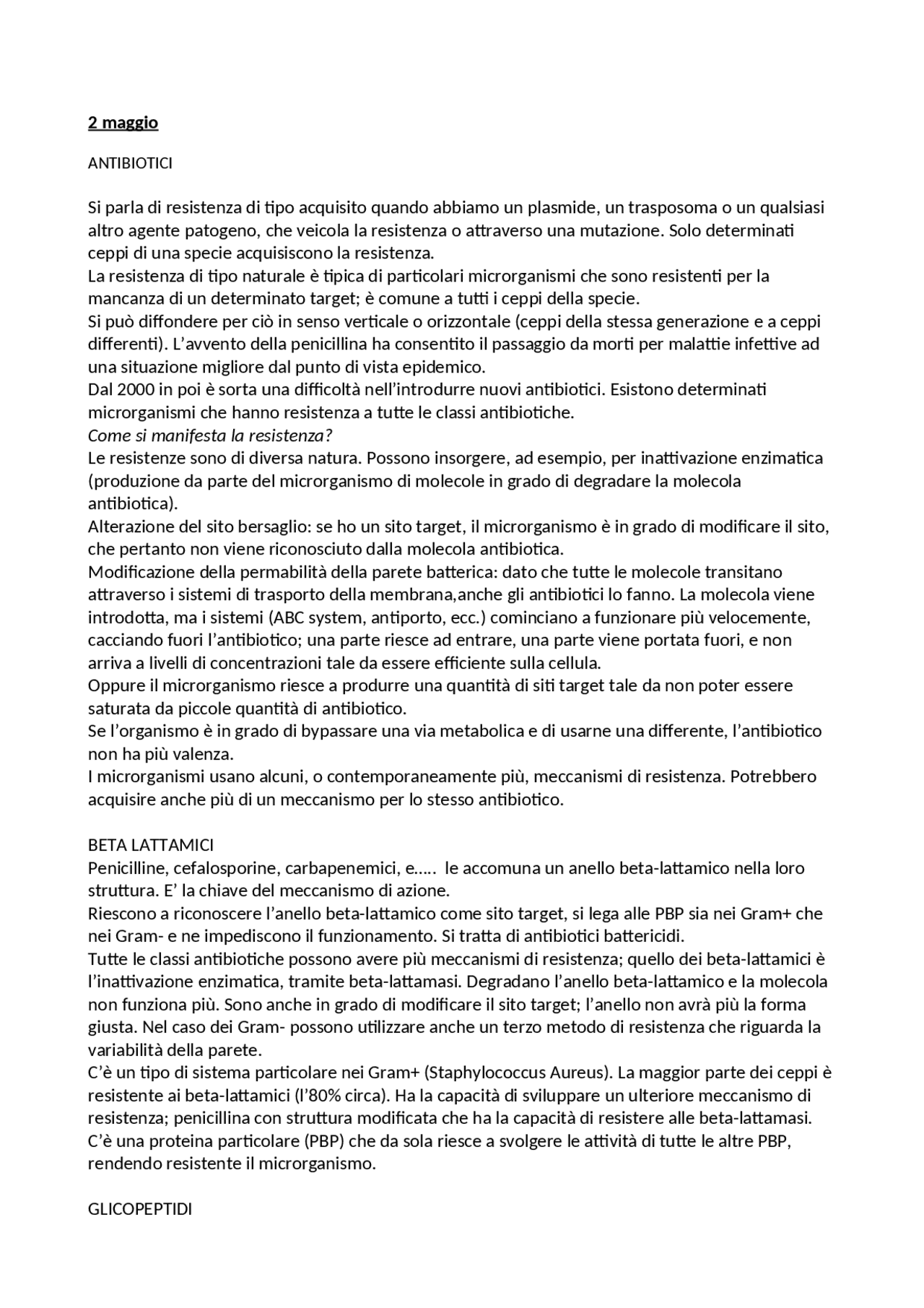 Appunti Di Microbiologia Docsity