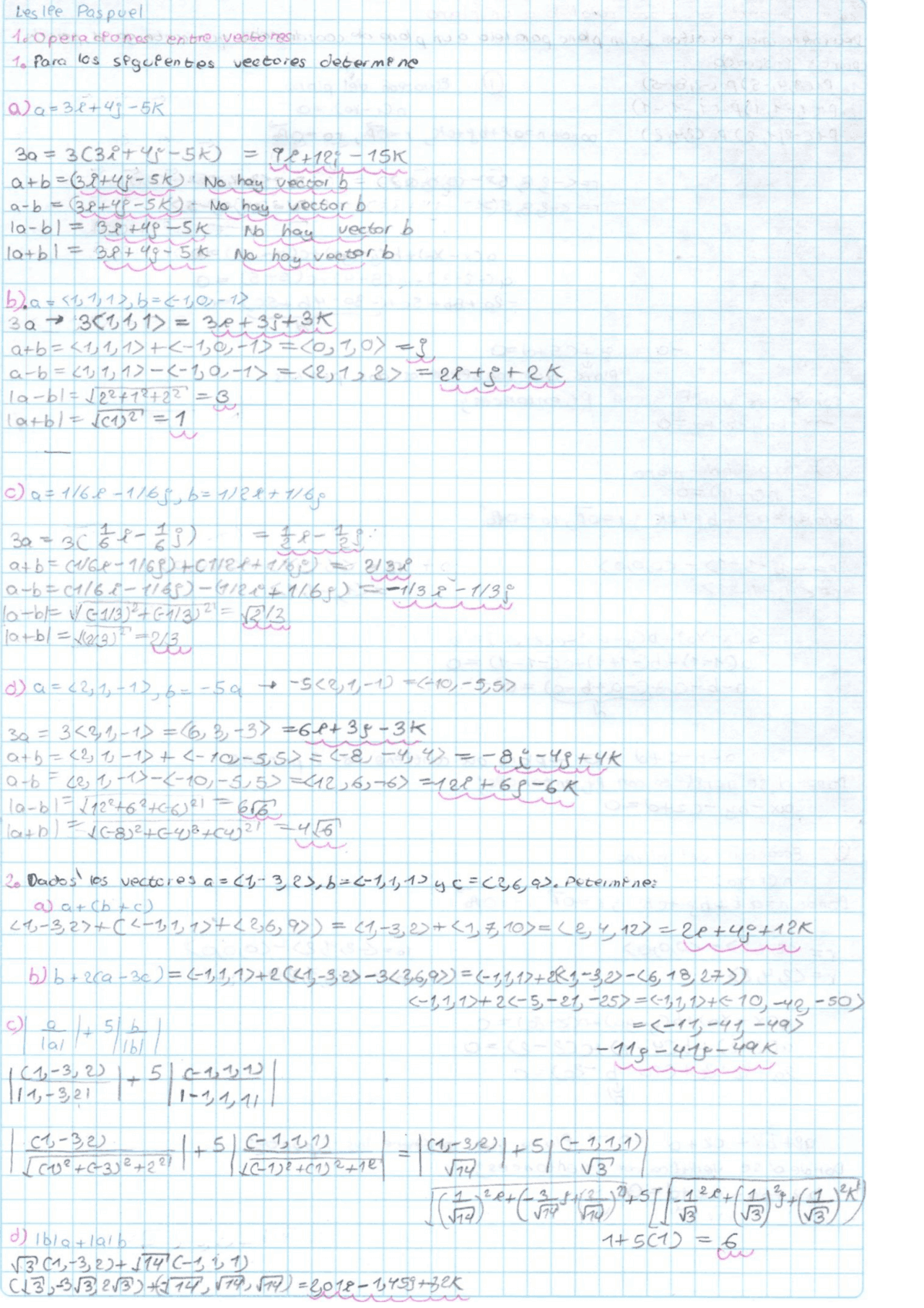 Deber 1 De Calculo De Varias Variables Docsity