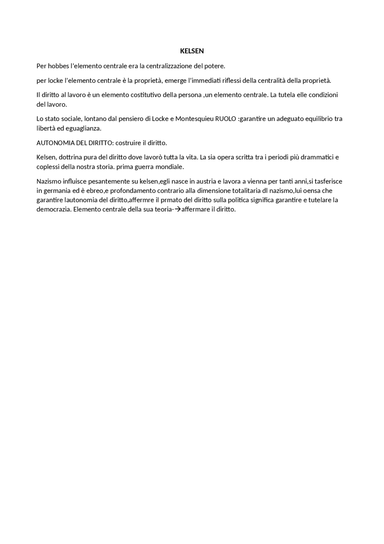 Riassunto Dellautore Sbobinature Di Filosofia Del Diritto Docsity