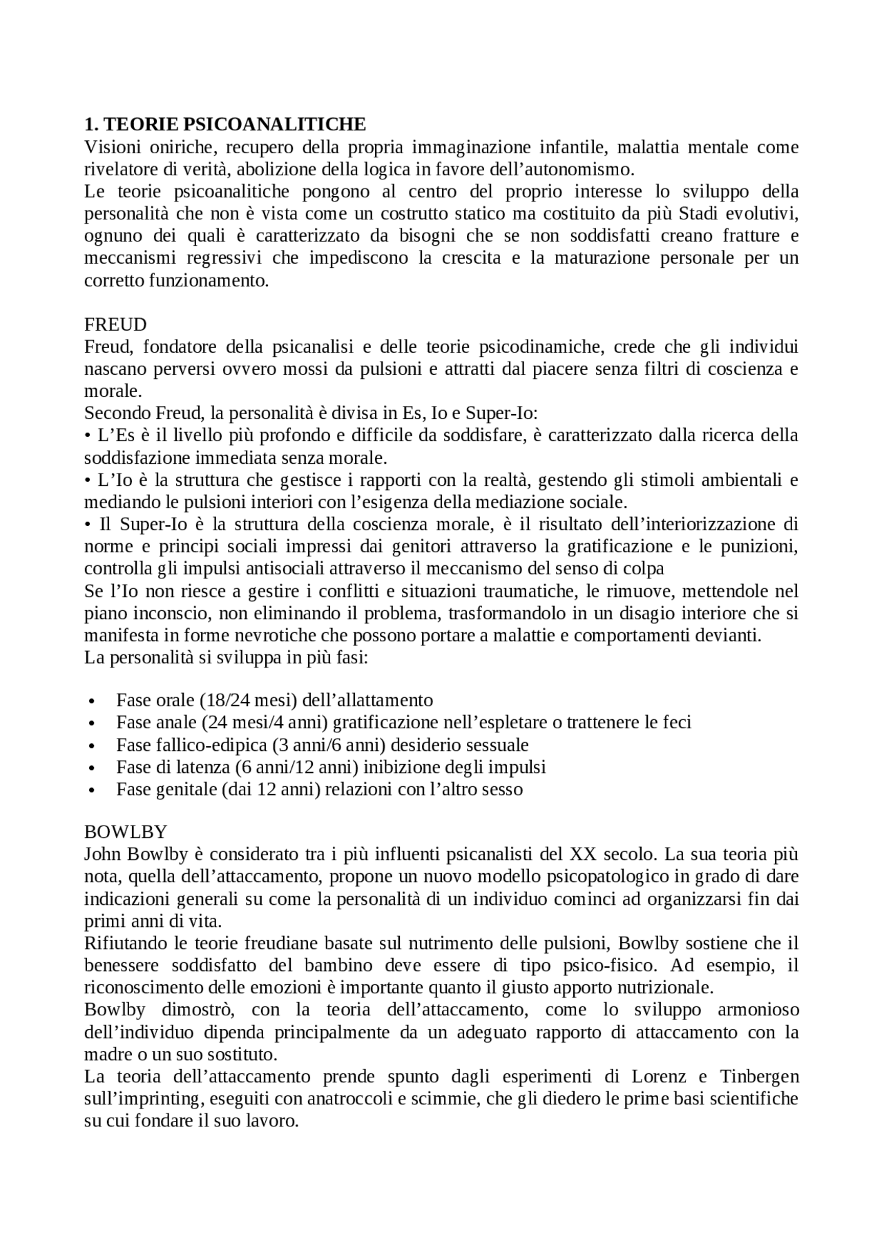 Riassunto Teorie E Approcci Del Servizio Sociale Docsity