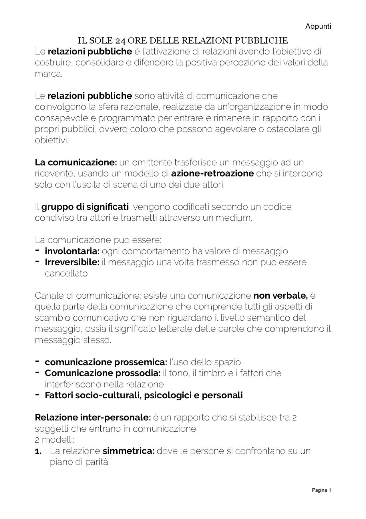 Appunti Completi Lezioni Rp Buttitta Sbobinature Di Pubbliche