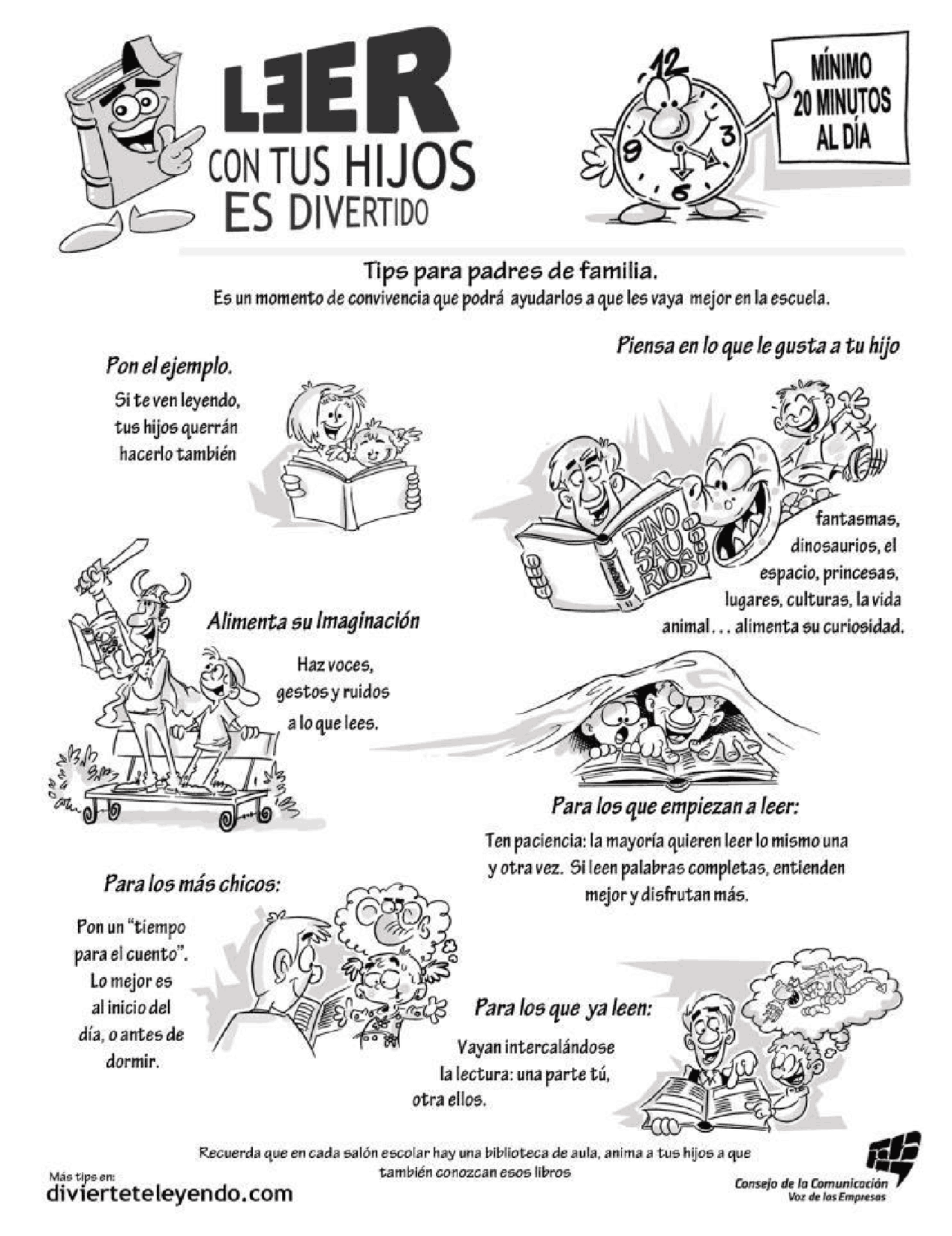 Recomendaciones de lectura para padres.PDF | Esquemas y mapas ...