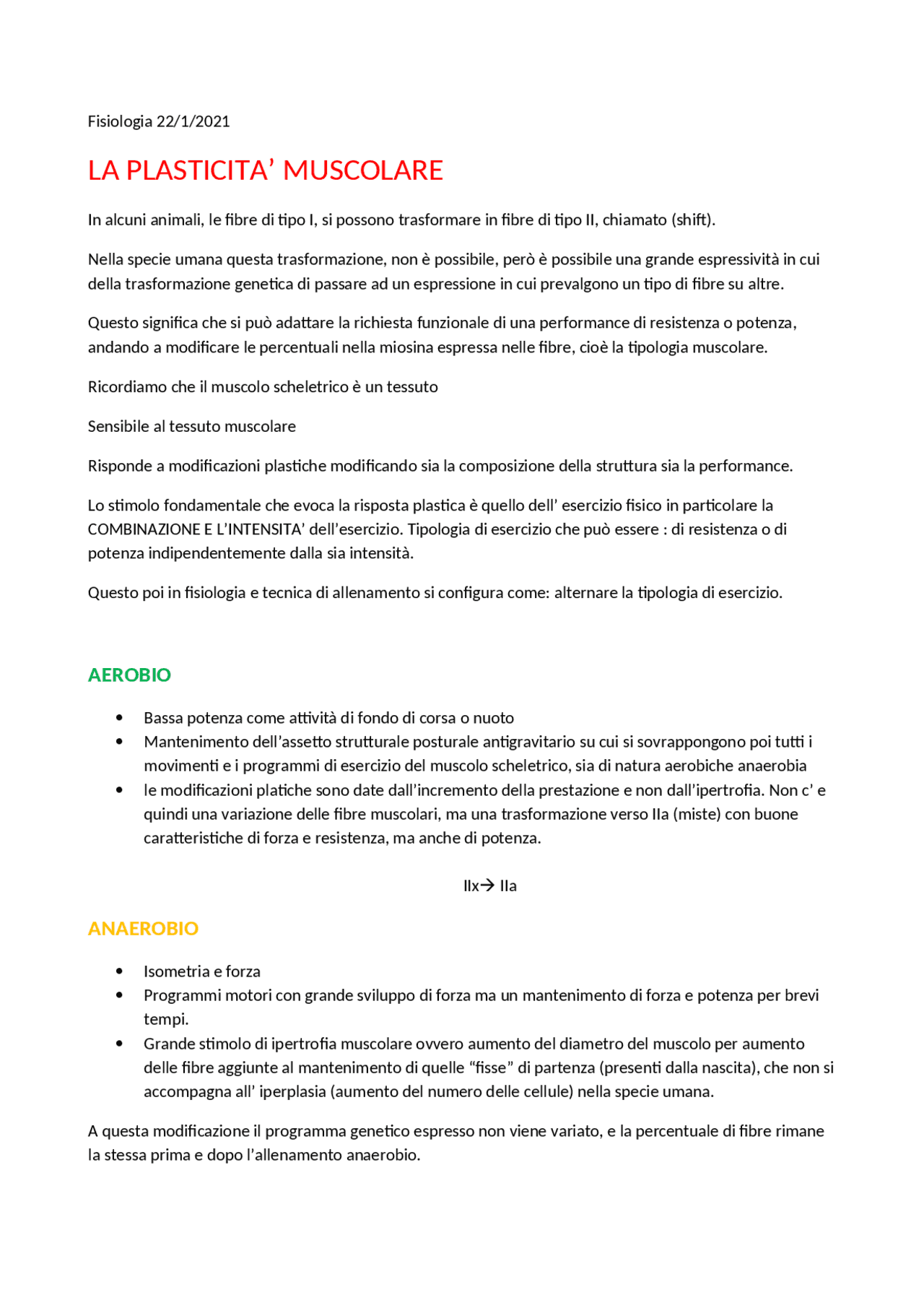 Appunti Utili Per Un Esame Docsity