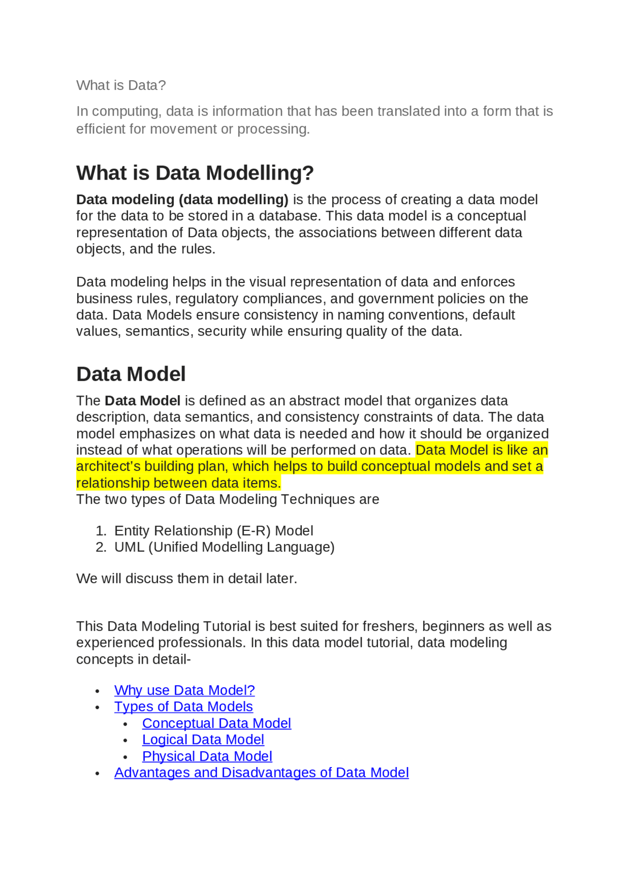 Introduction Of Dom And Sql Docsity
