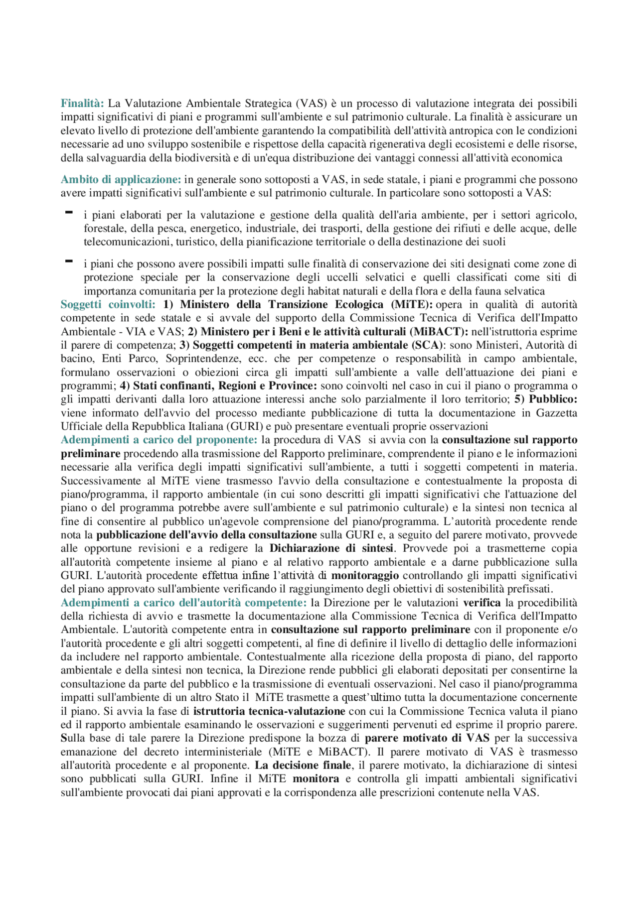 Monitoraggio E Tutela Ambientale Docsity