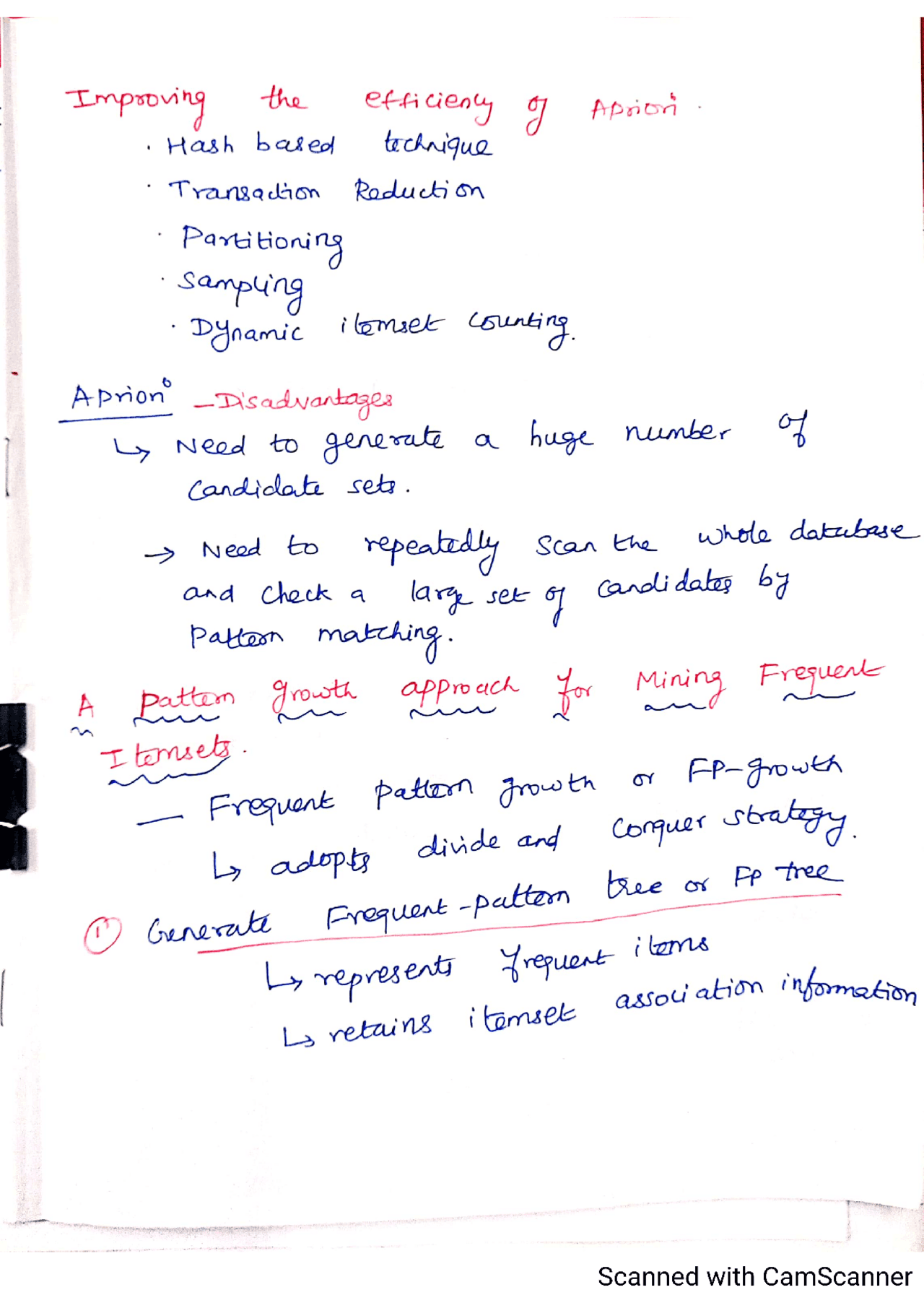 FP Tree - Data Mining - Docsity