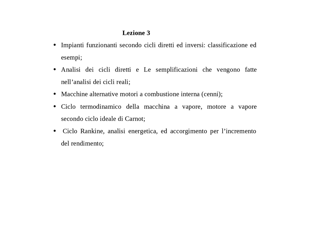 Appunti Fisica Tecnica Docsity