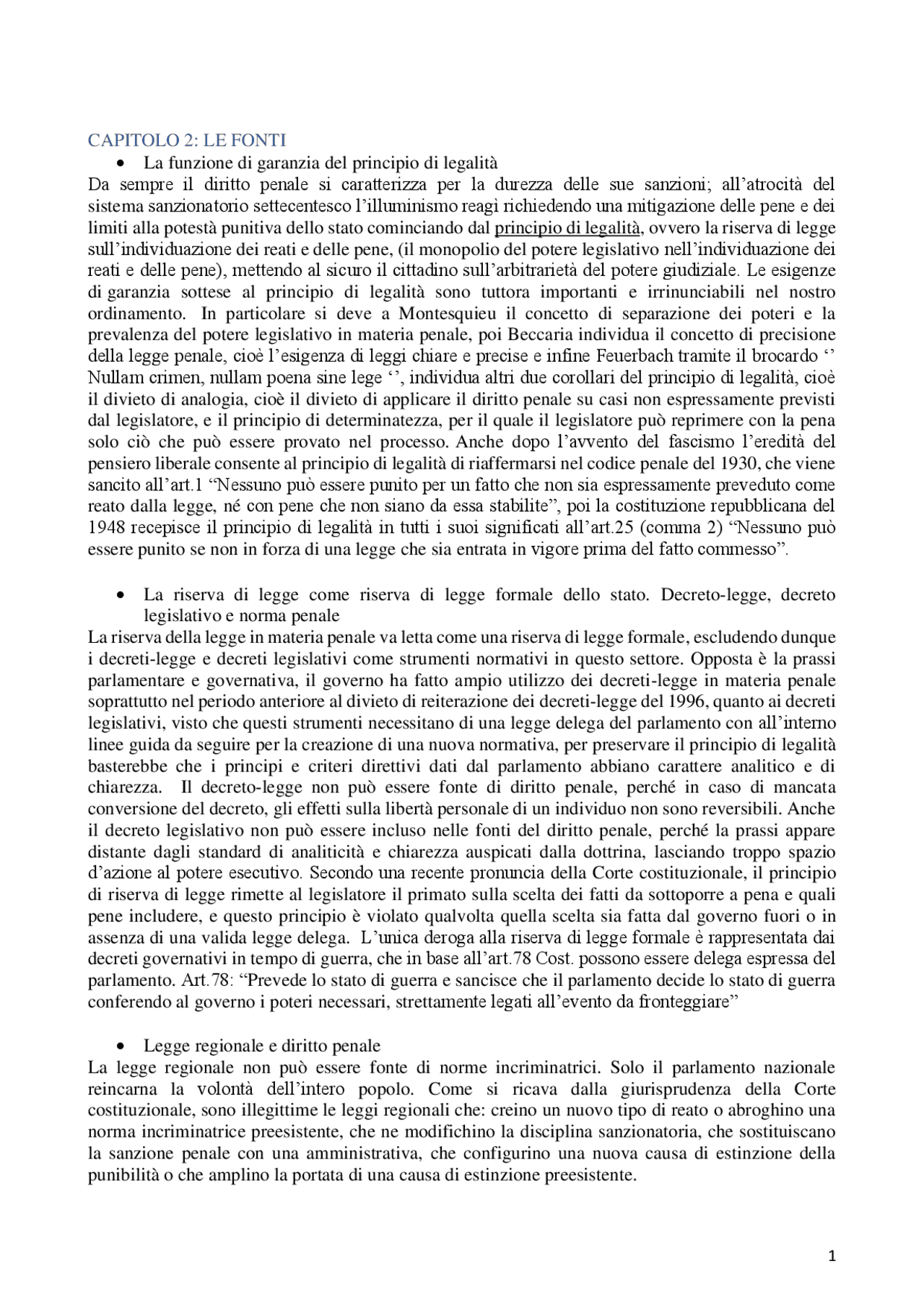 Manuale Di Diritto Penale Docsity