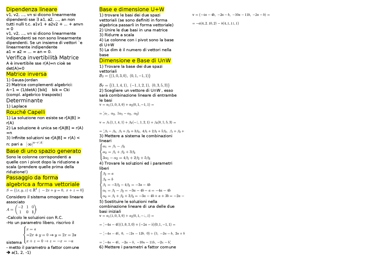 Riassunto Per Il Primo Parziale Docsity