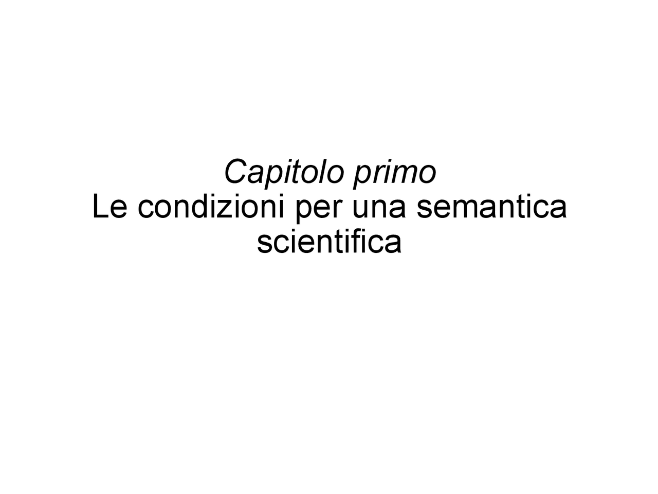 Semantica Strutturale Docsity