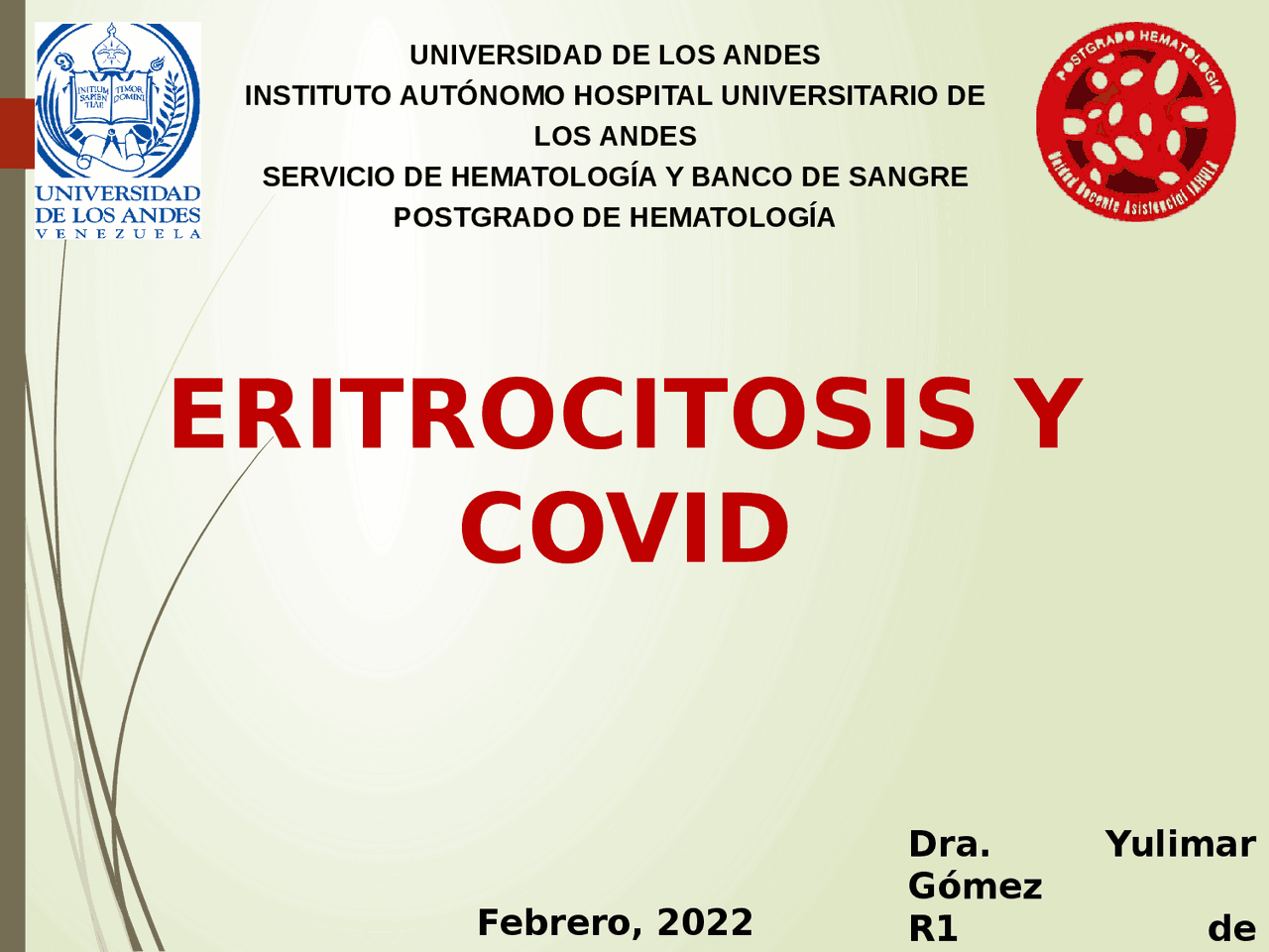 ERITROCITOSIS Y COVID | Esquemas de Hematologia | Docsity