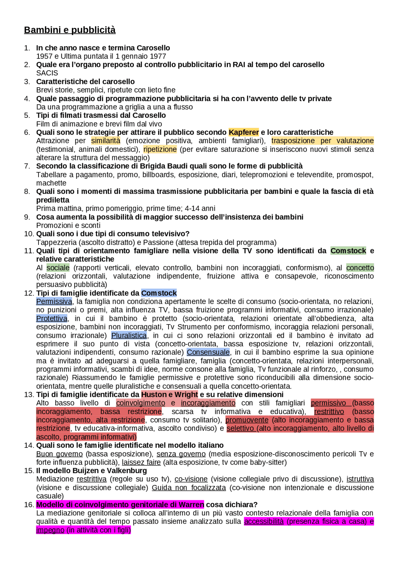 Domande Esame Metastasio Docsity