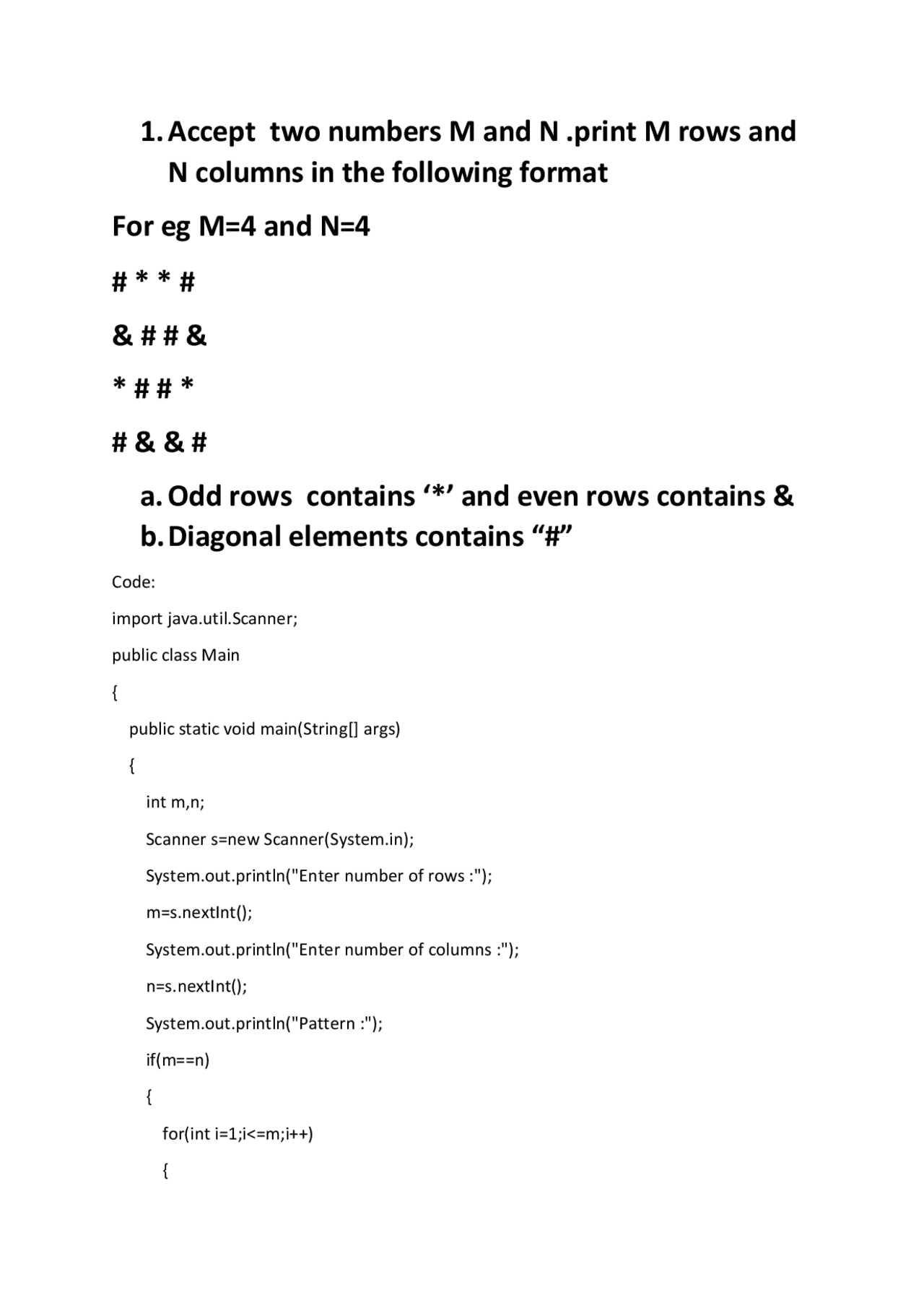 Java Lab Exercise Vit University Assignments Java Programming Docsity 8319