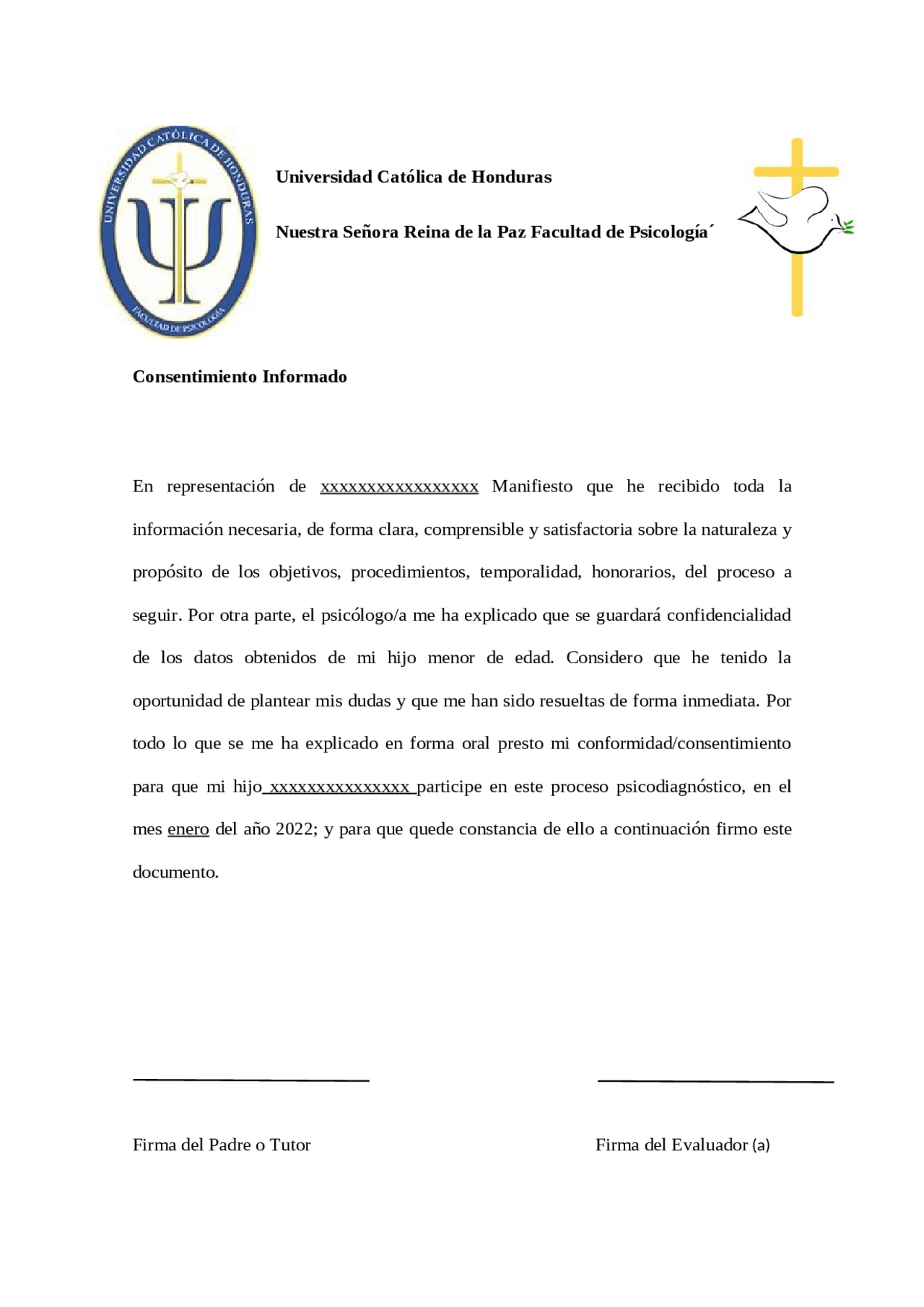 Consentimiento Informado Docsity