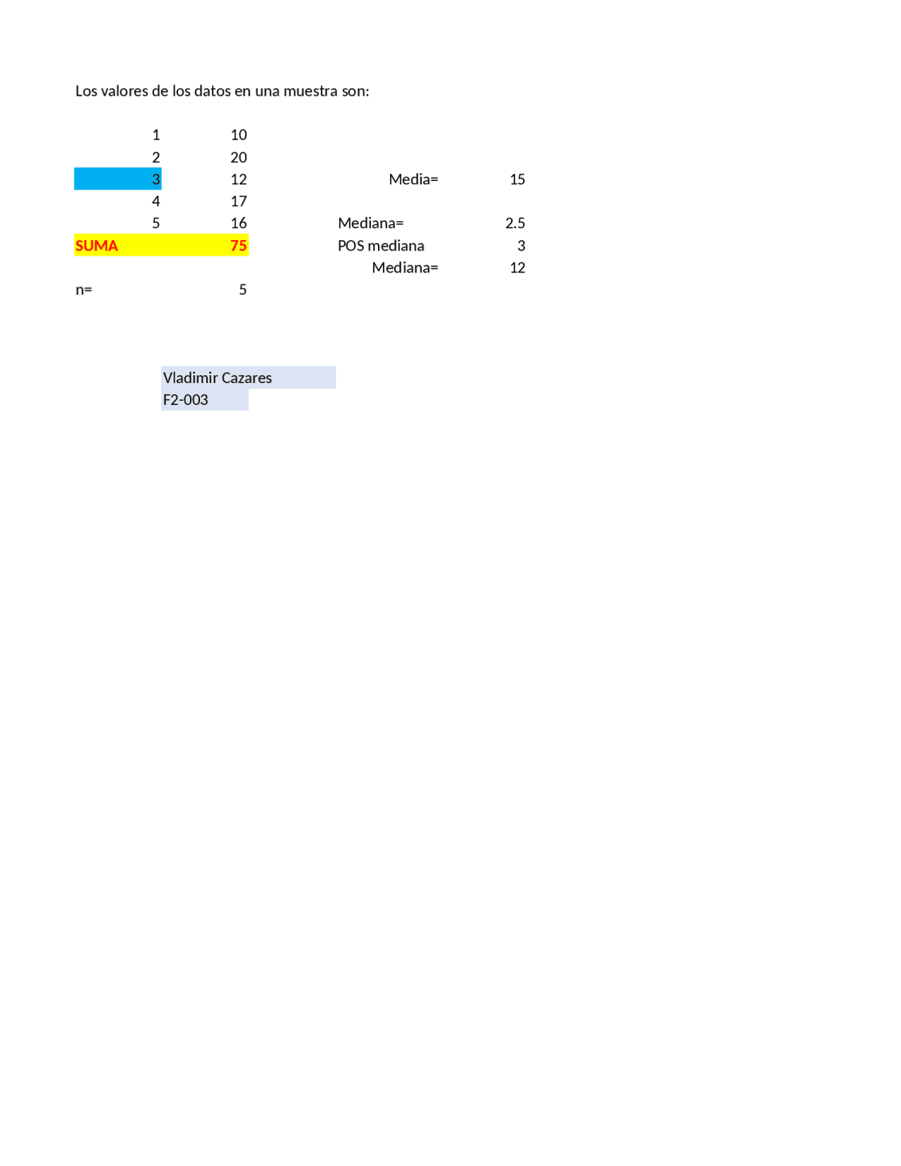 Ejercicios De Estadistica Ejercicios De Estadística Descriptiva Docsity