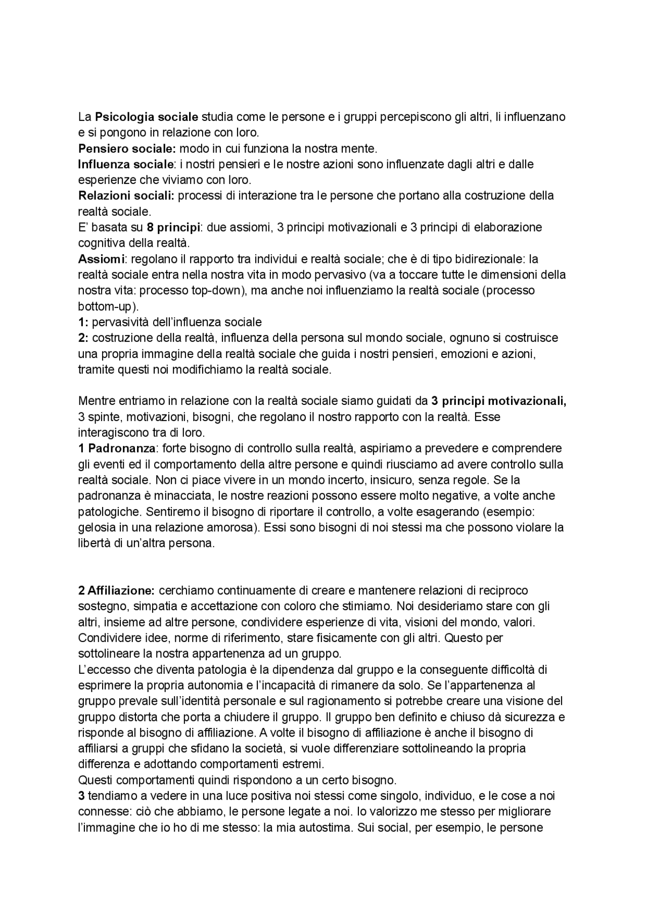 Appunti Integrati Con Slides Per Esame Psicologia Sociale Docsity