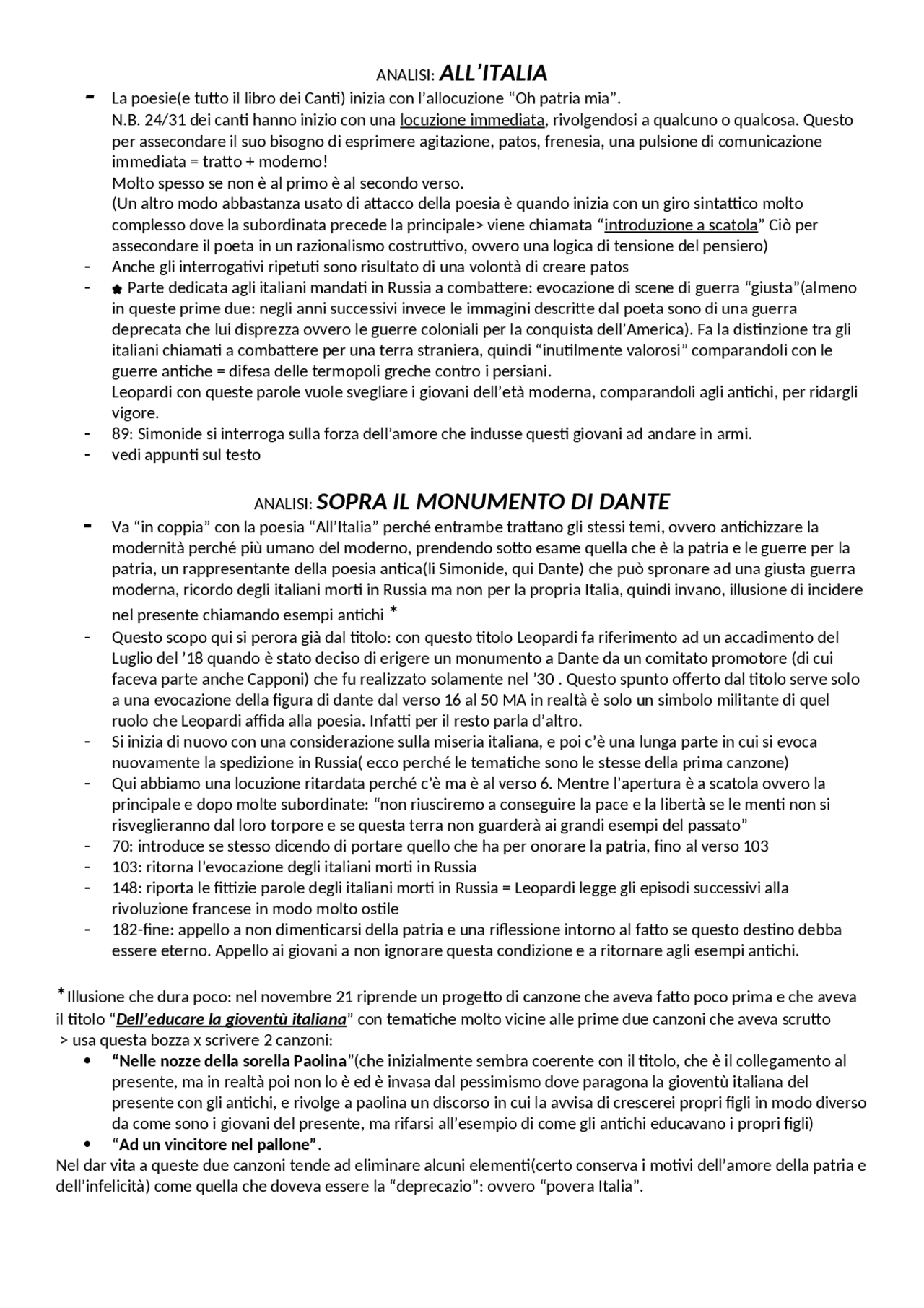 Appunti Lezione Generi E Forme Docsity