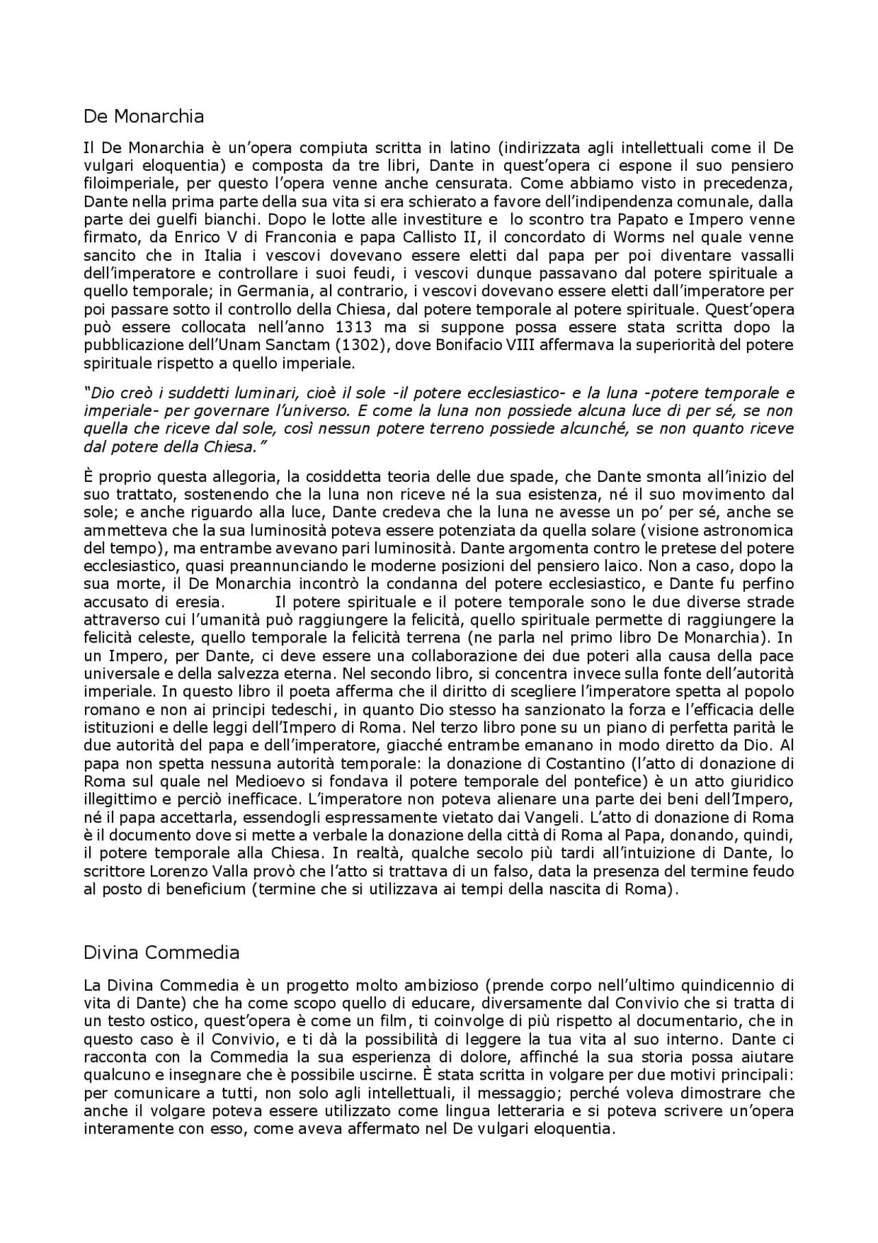 Dante Divina Commedia Schemi E Mappe Concettuali Di Lingue E