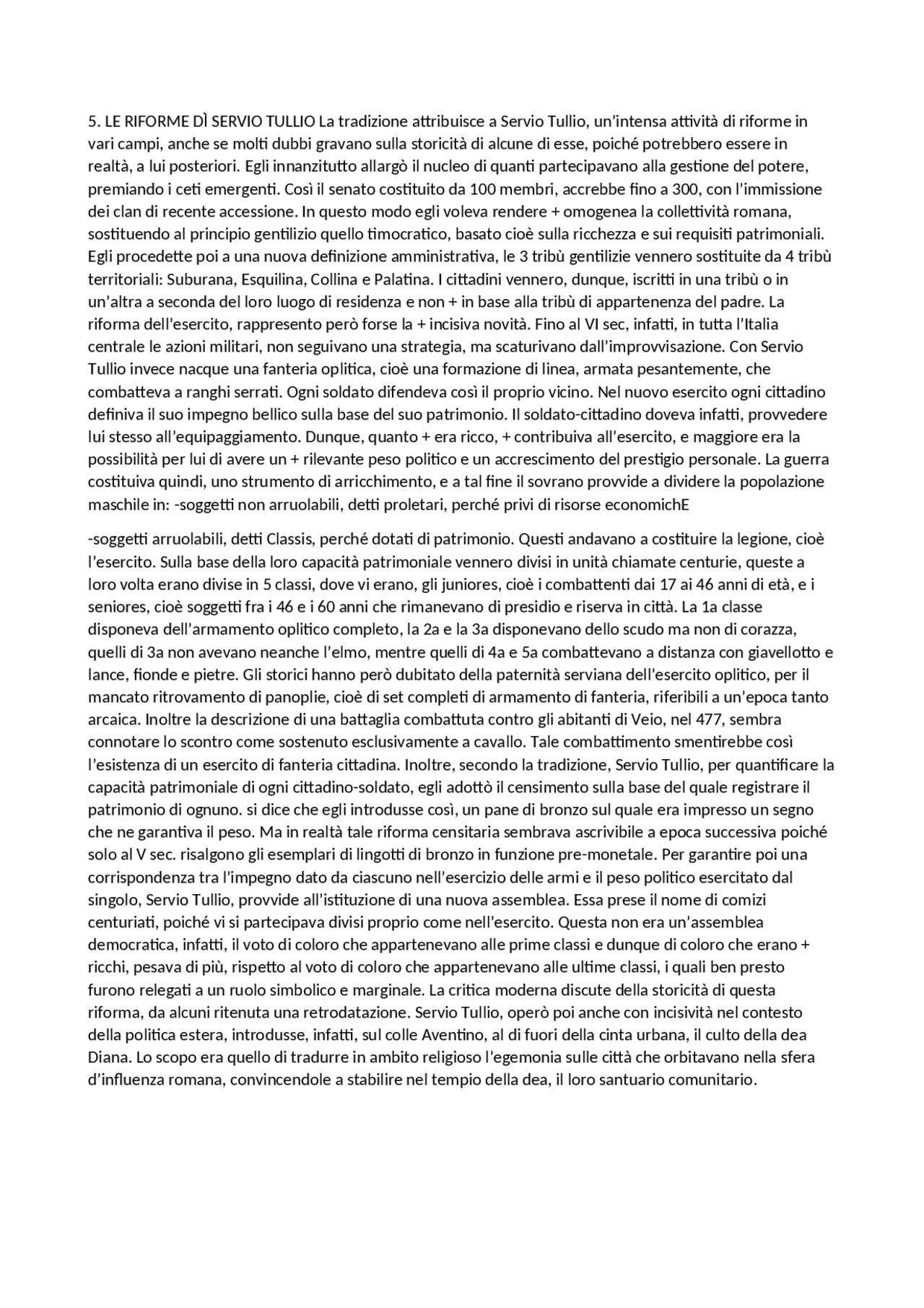 Appunti Libro Roma Delle Origini Docsity