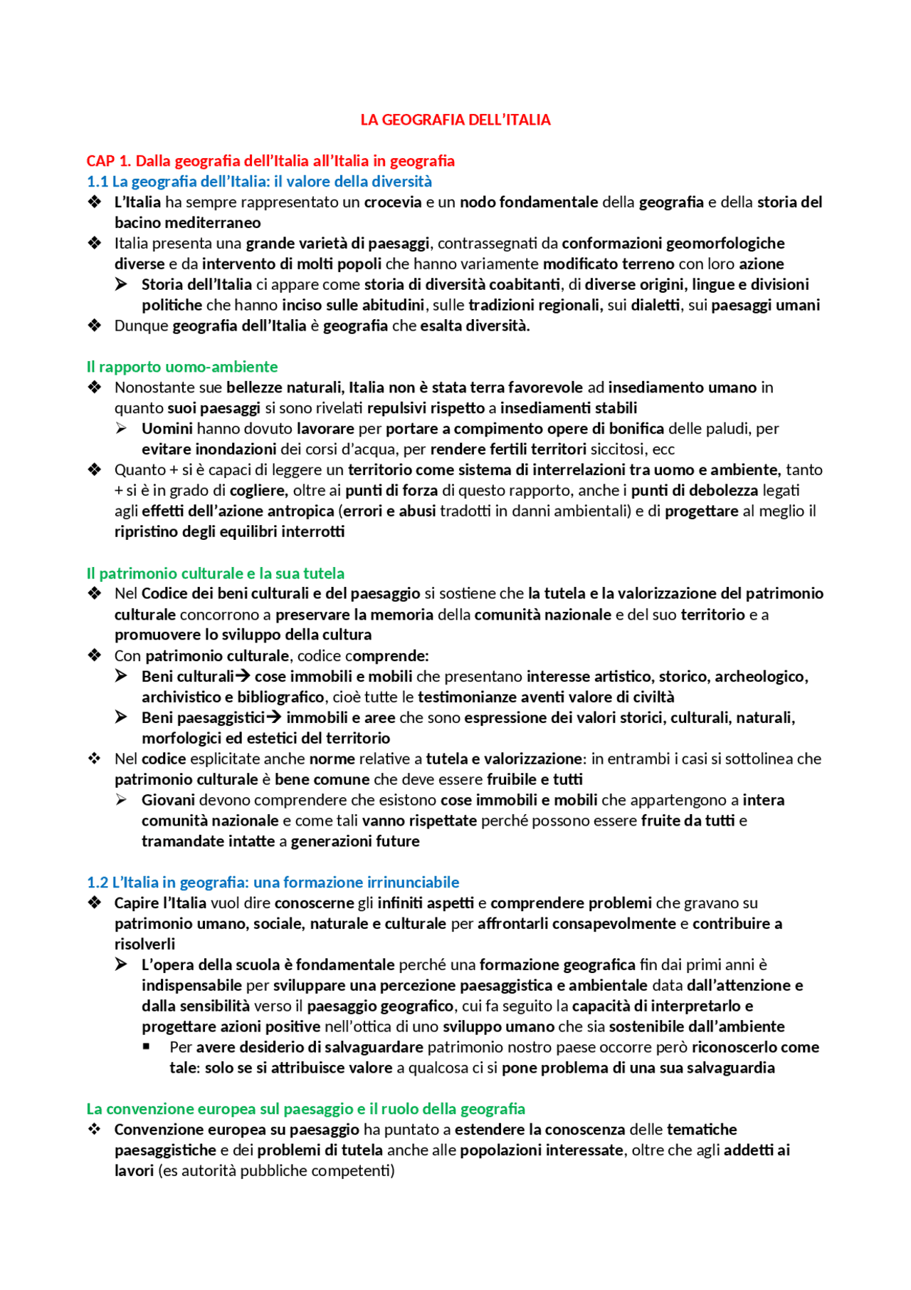 Riassunto Libro Di Testo Docsity
