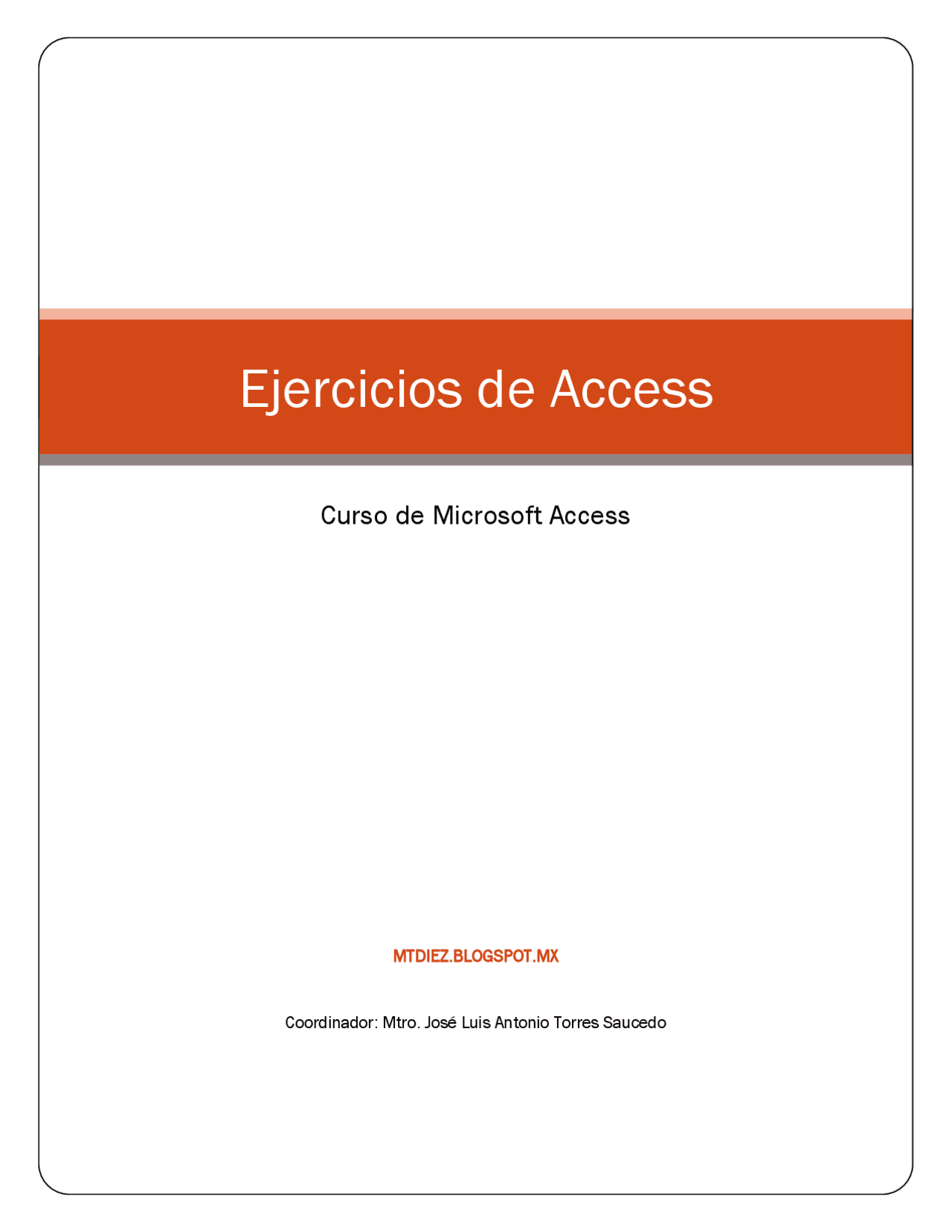 Ejercicios de access - Docsity