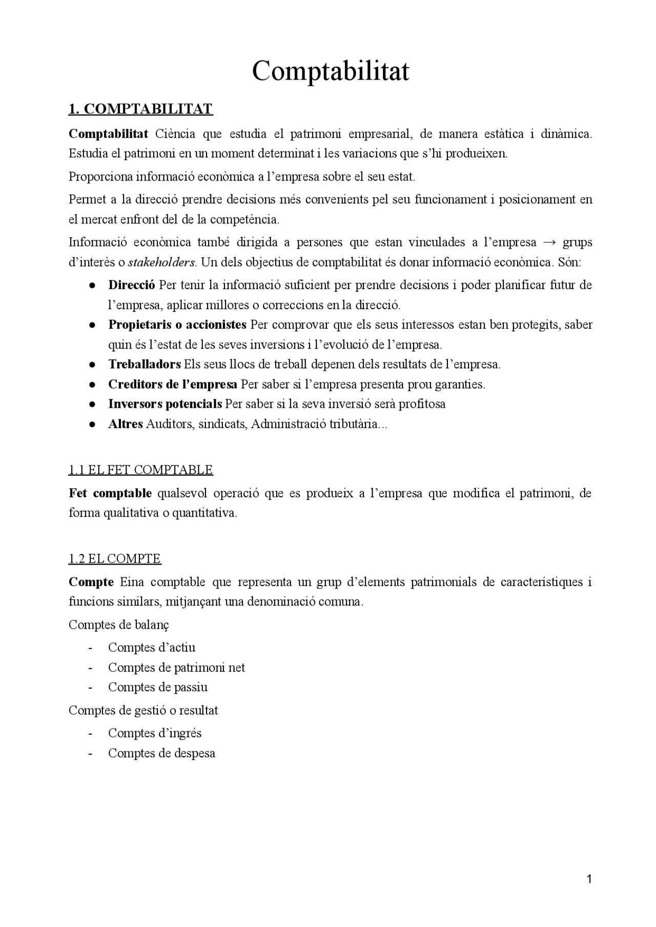Apunts Per Selectivitat Deconomia De Lempresa Docsity