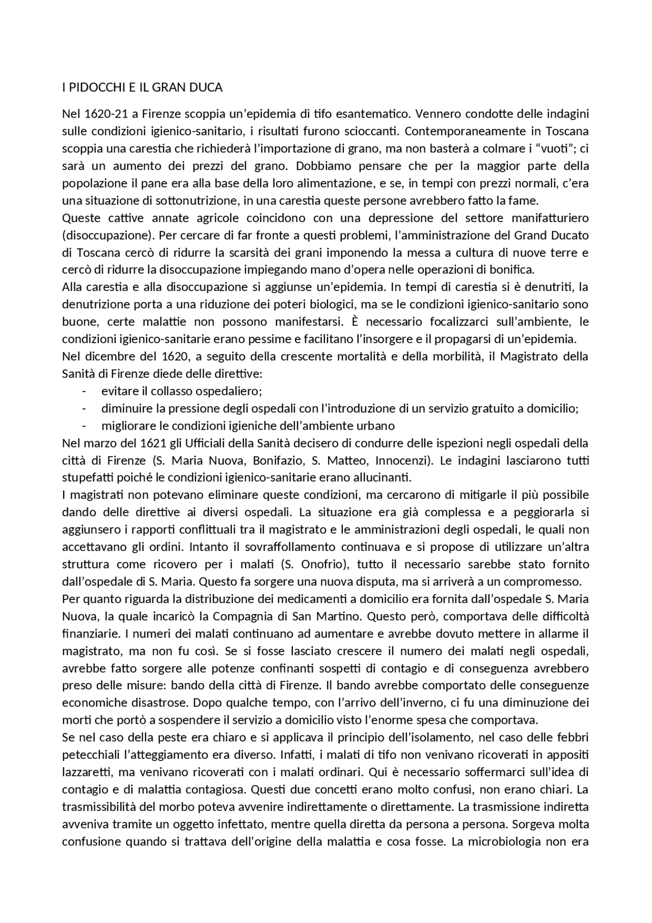 Contro Un Nemico Invisibile Di Carlo M Cipolla Riassunto Appunti