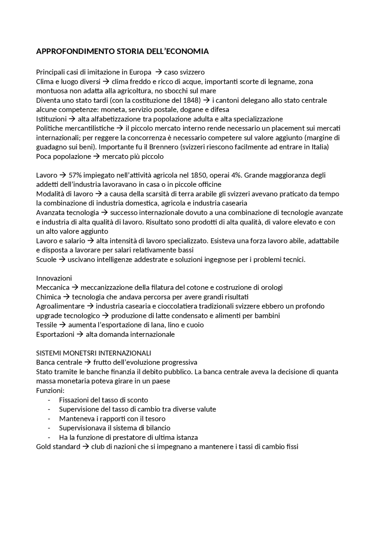 Appunti Approfondimento Docsity