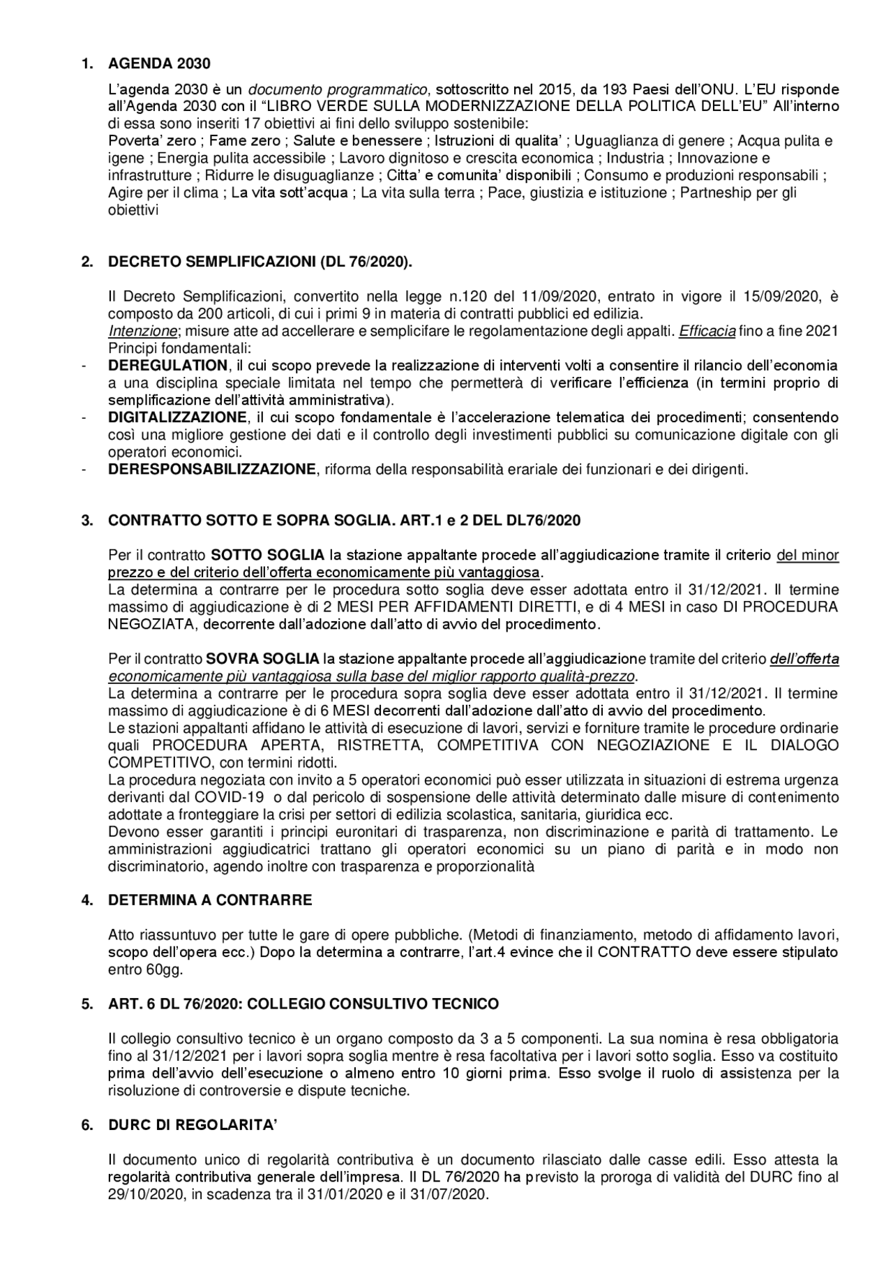 Domande Riassuntive Per Lesame Docsity