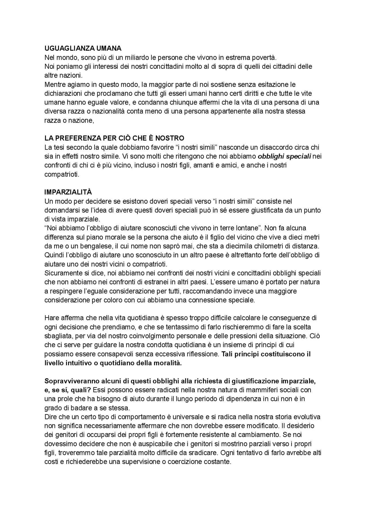 Dispensa Filosofia Politica Docsity