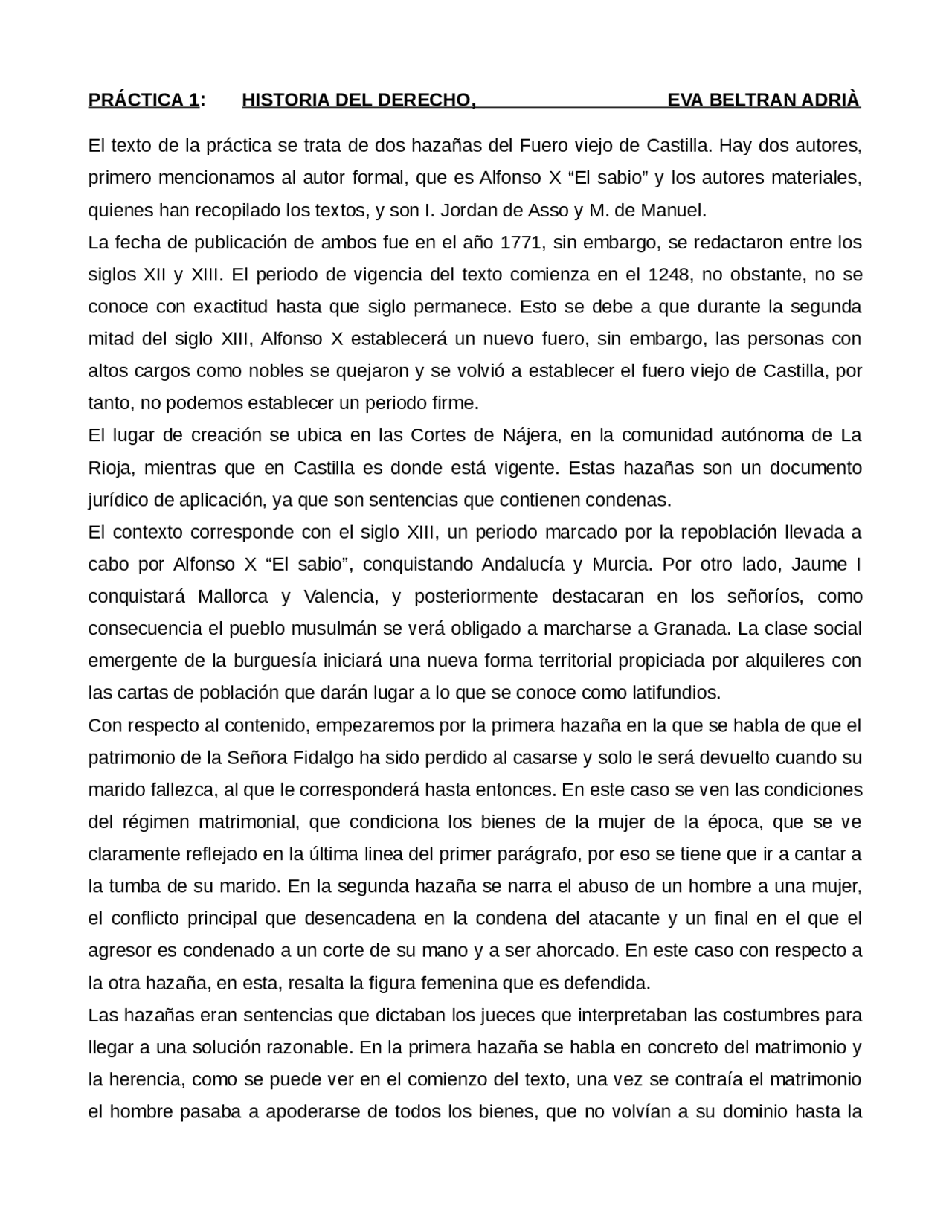 Apuntes Historia Del Derecho Primer Año Carles Camallonga Apuntes