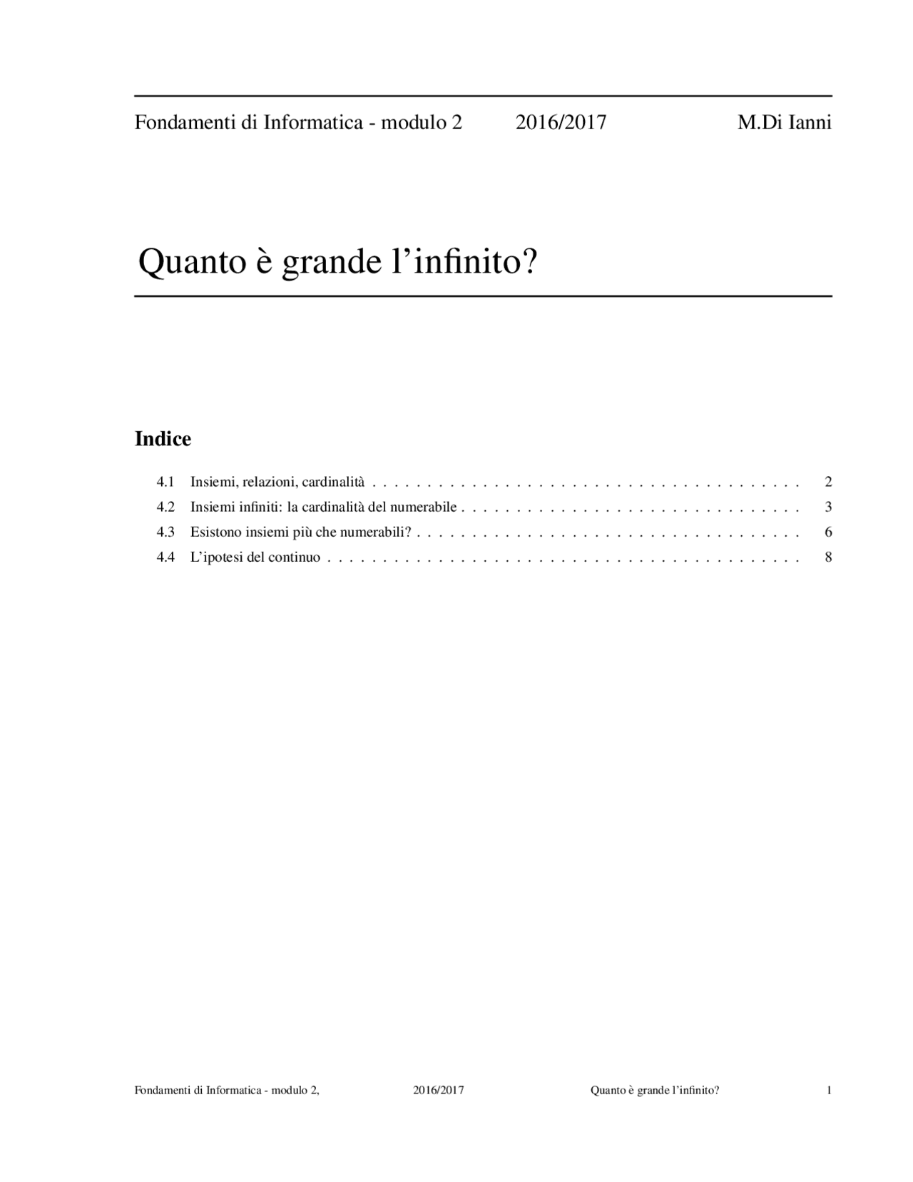Lezioni Fondamenti P Np Docsity