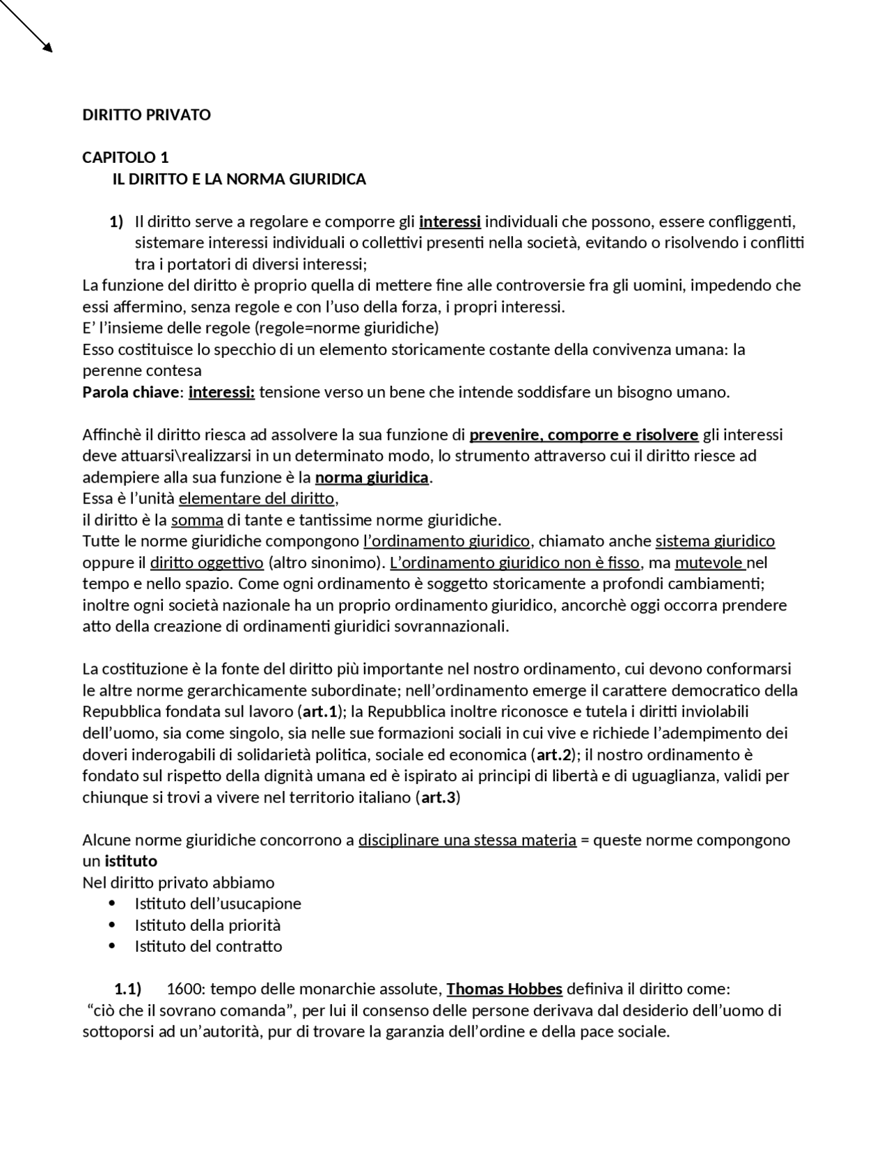 Diritto Privato Riassunto Di Tutto Il Libro Docsity