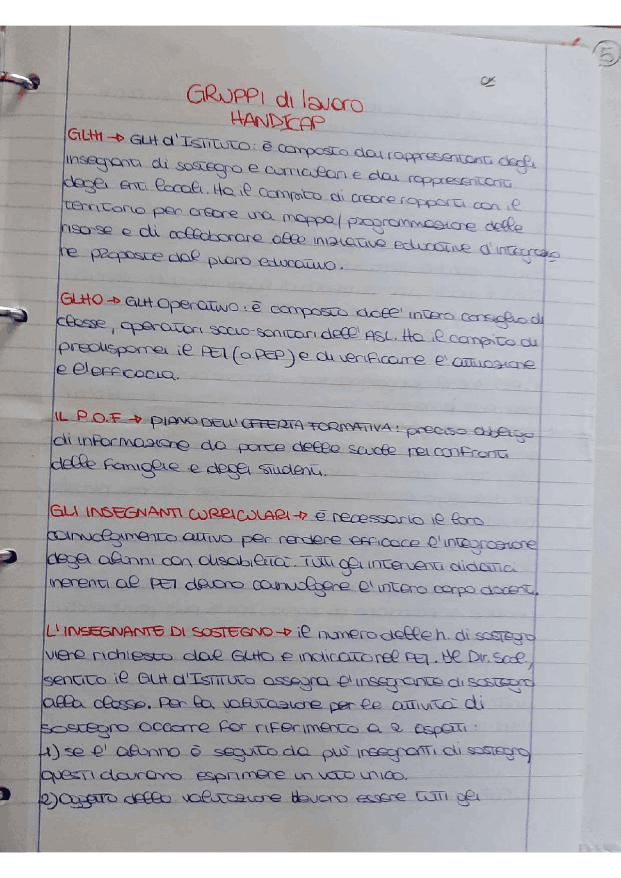 Appunti Pedagogia Speciale Docsity