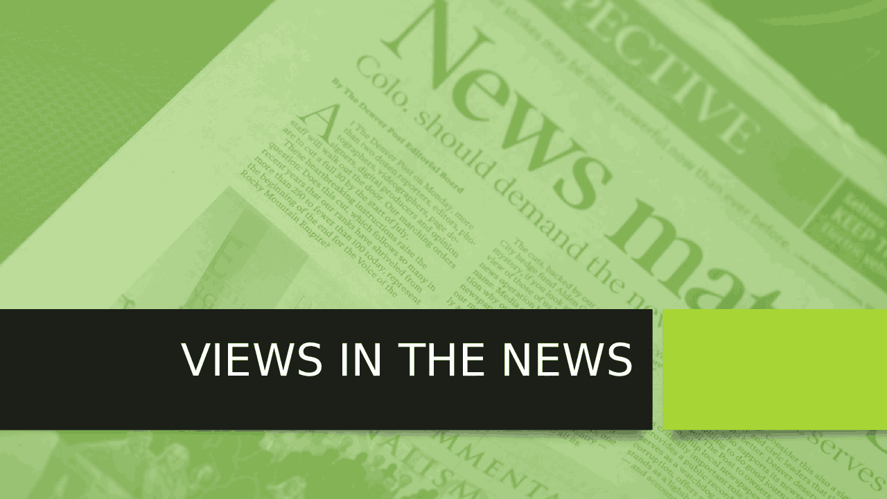 Powerpoint Del Libro Views In The News Docsity
