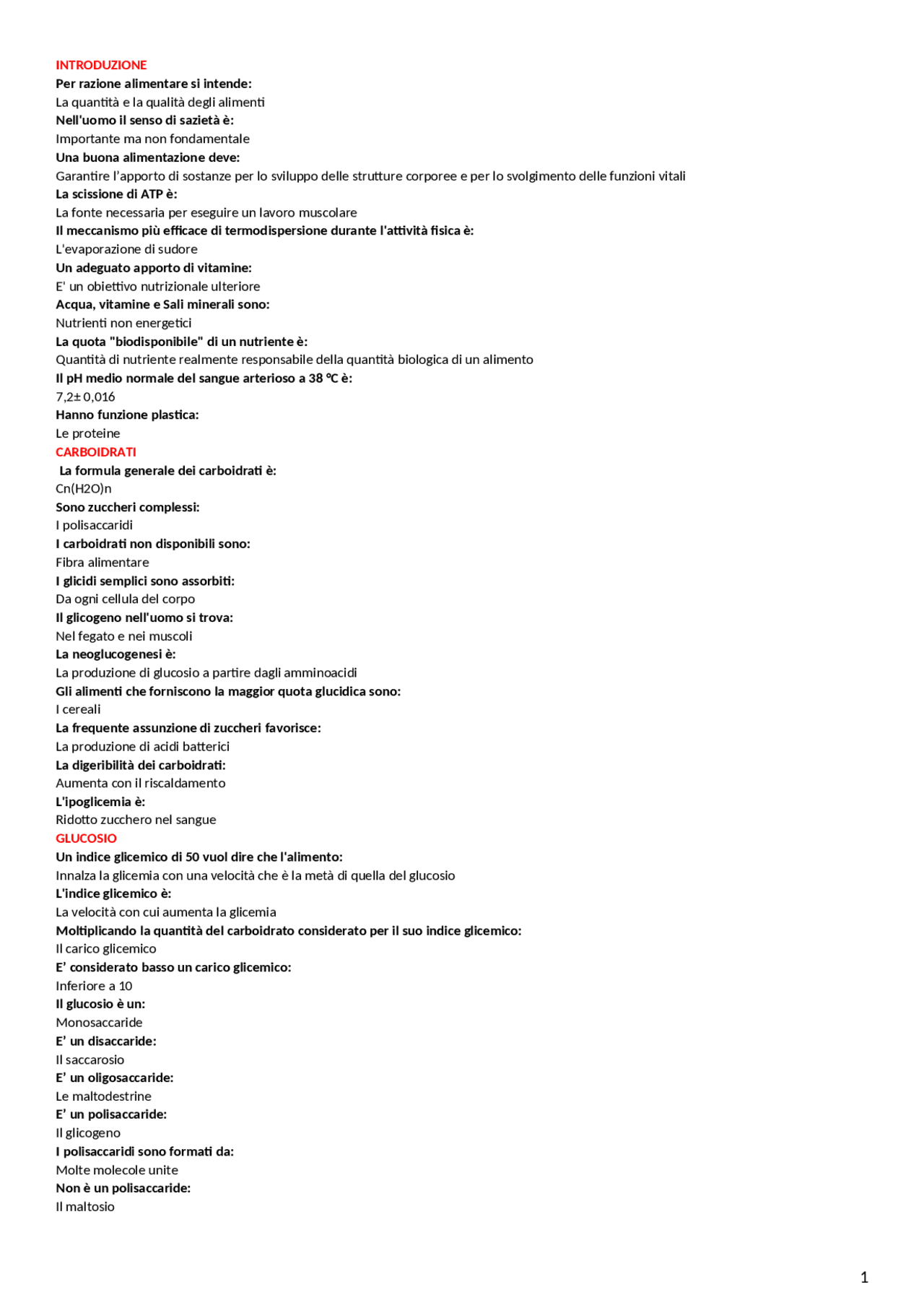 Scienze Tecniche Dietetiche Applicate Docsity