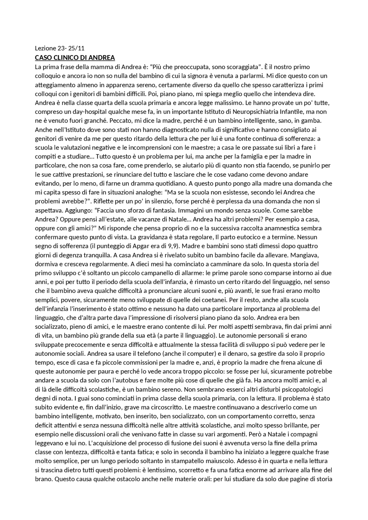 Emozioni E Relazioni Docsity