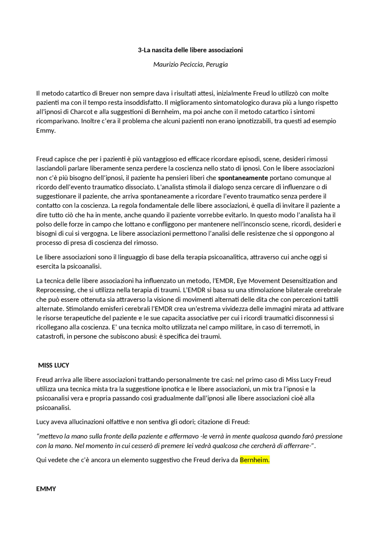 Riassunto Di Un Argomento Del Primo Modulo Di Dinamica Docsity