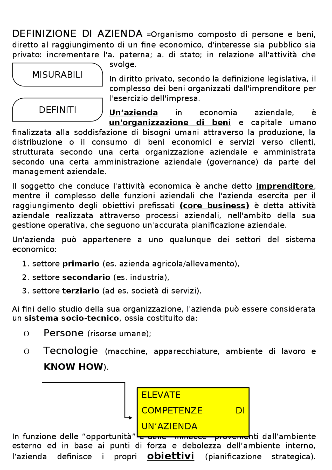 Economia Riassunto Appunti Docsity
