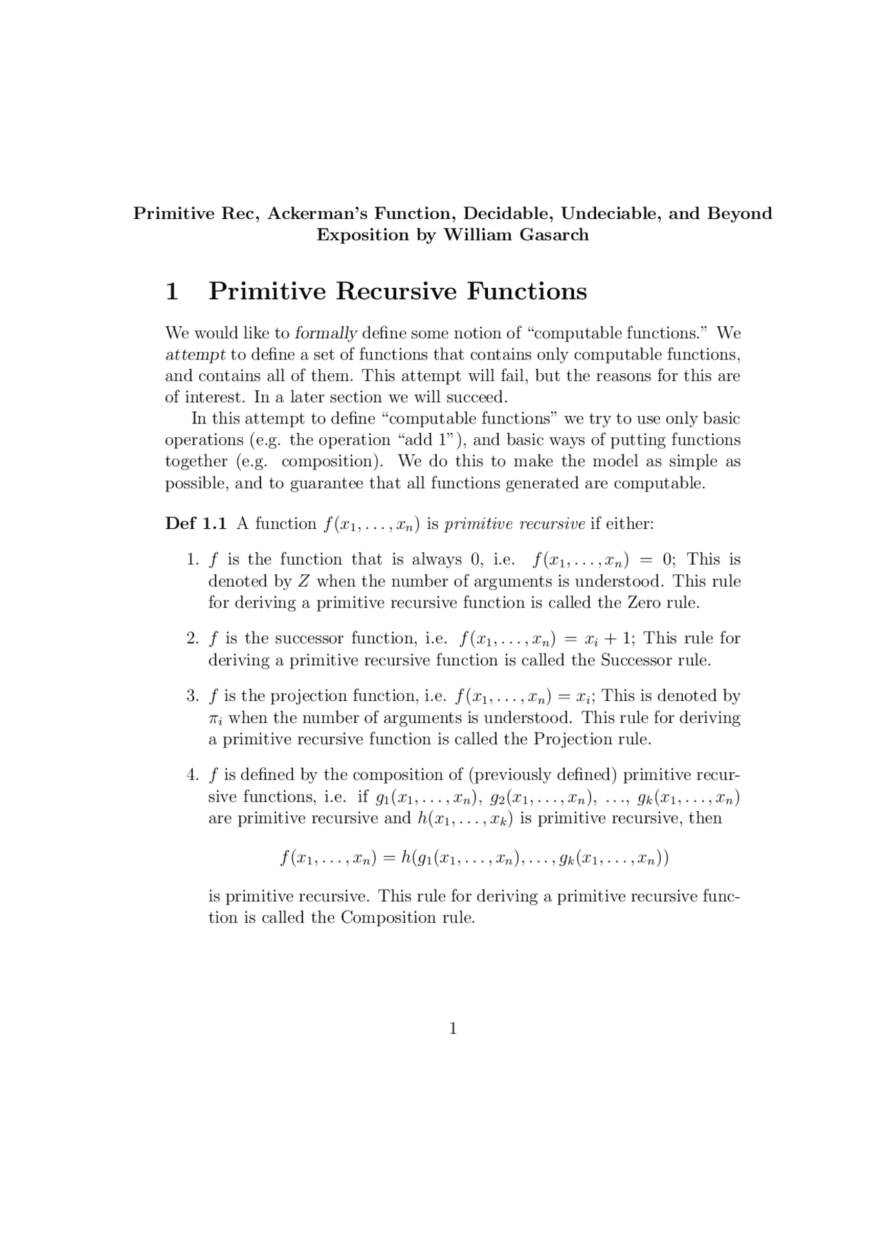 Introduction To Complexity Theory Docsity