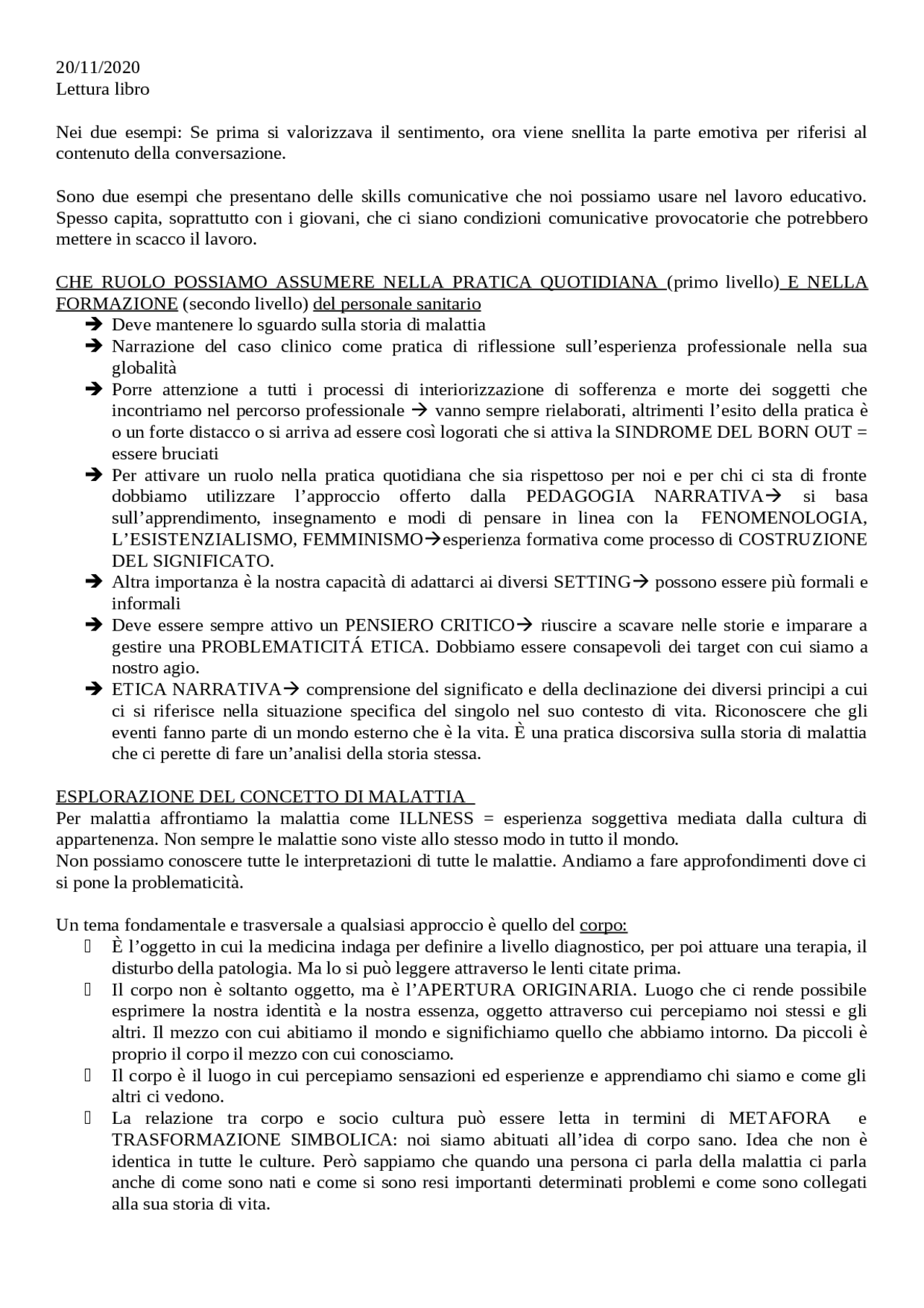 Appunti Completi Lezioni Docsity