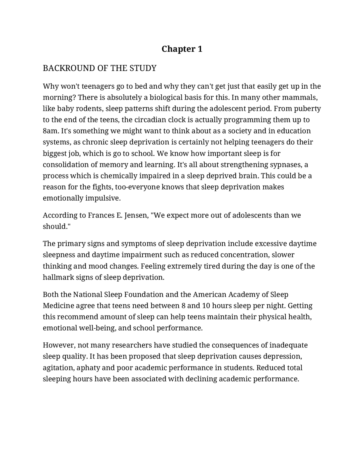 Chapter 1 Practical Research Docsity