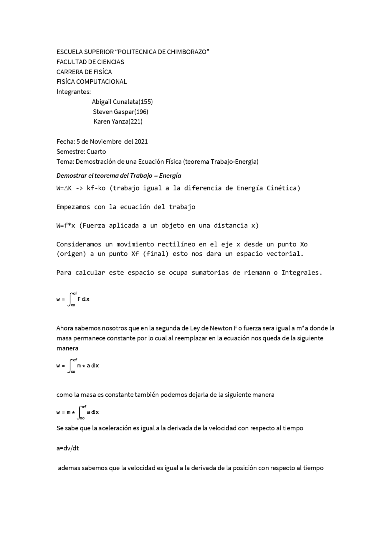 Apuntes Para Fisica Aplicado A Lo Que Seria Computacional Docsity