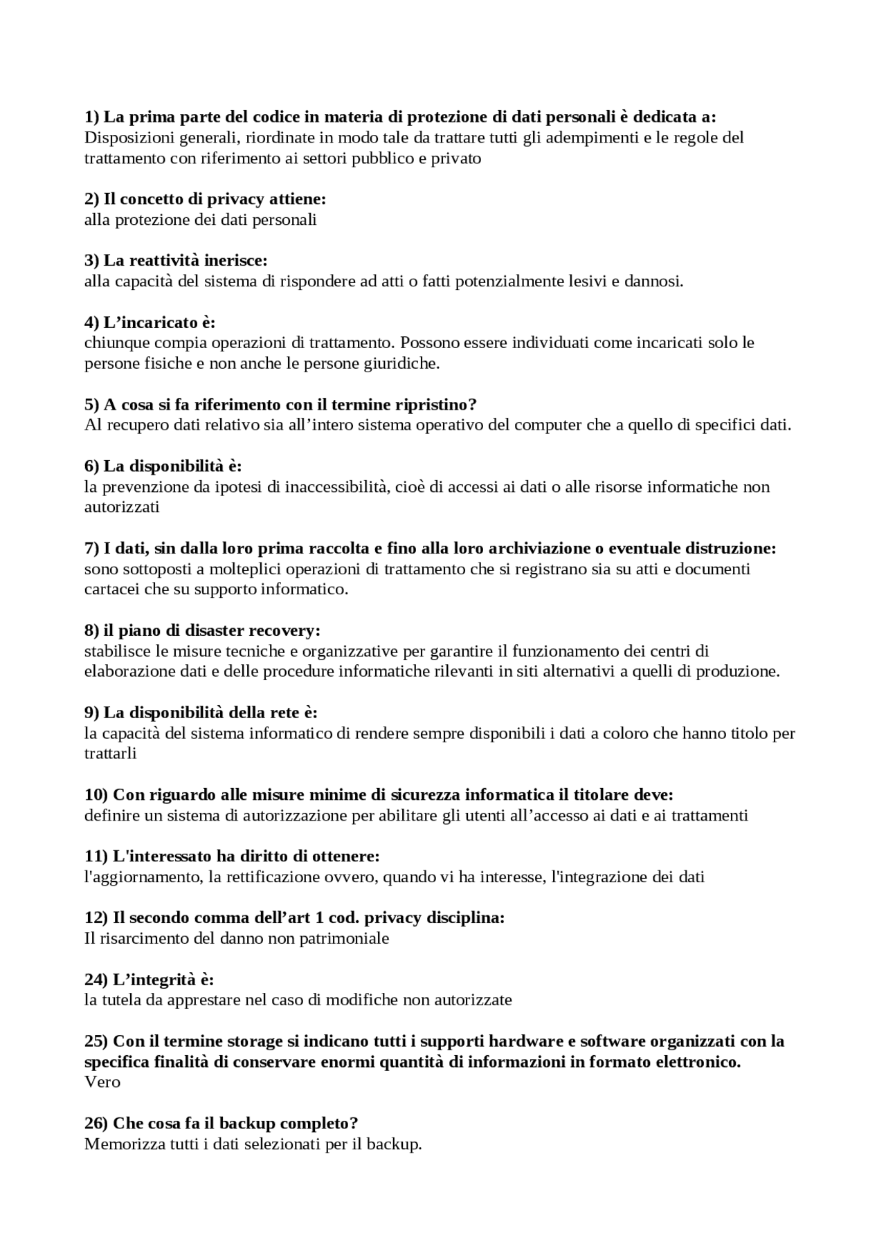 Modulo 5 corso eipass Ata - Docsity