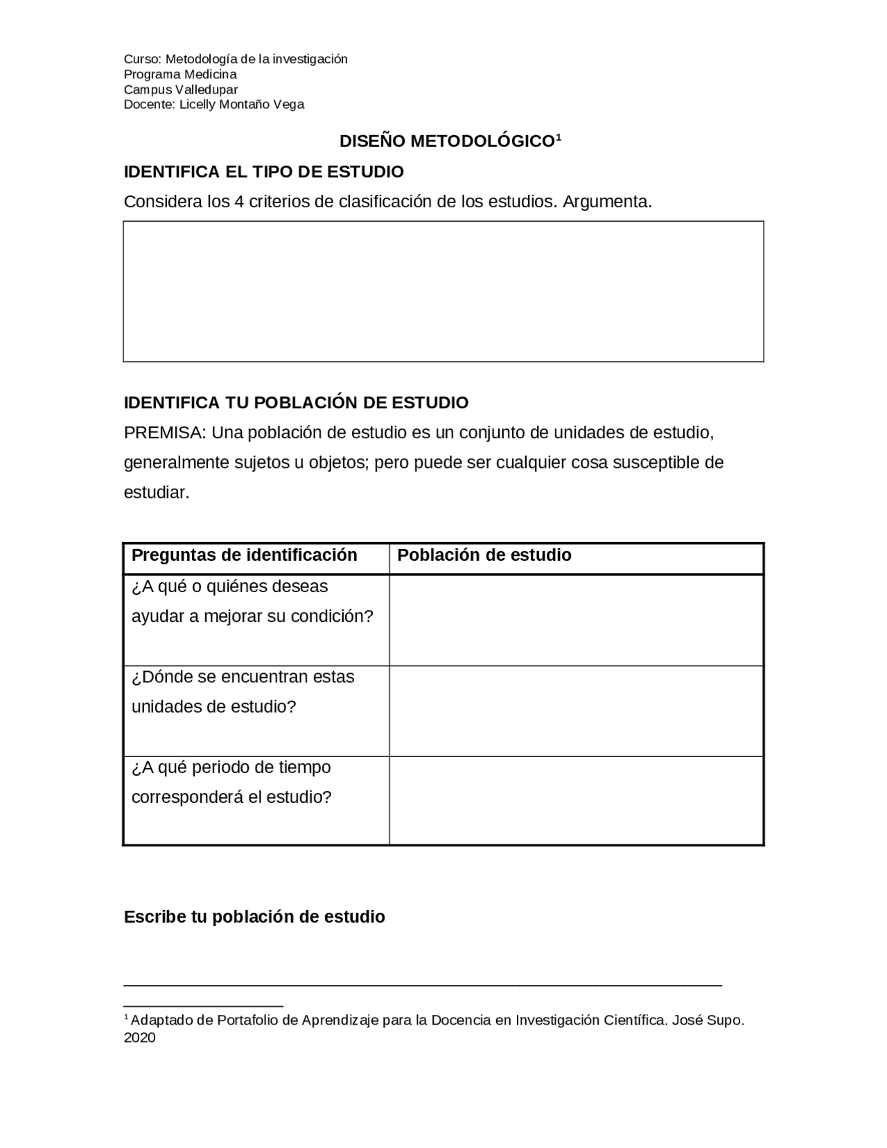 Diseño Metodologico Y Caso Clínico Docsity