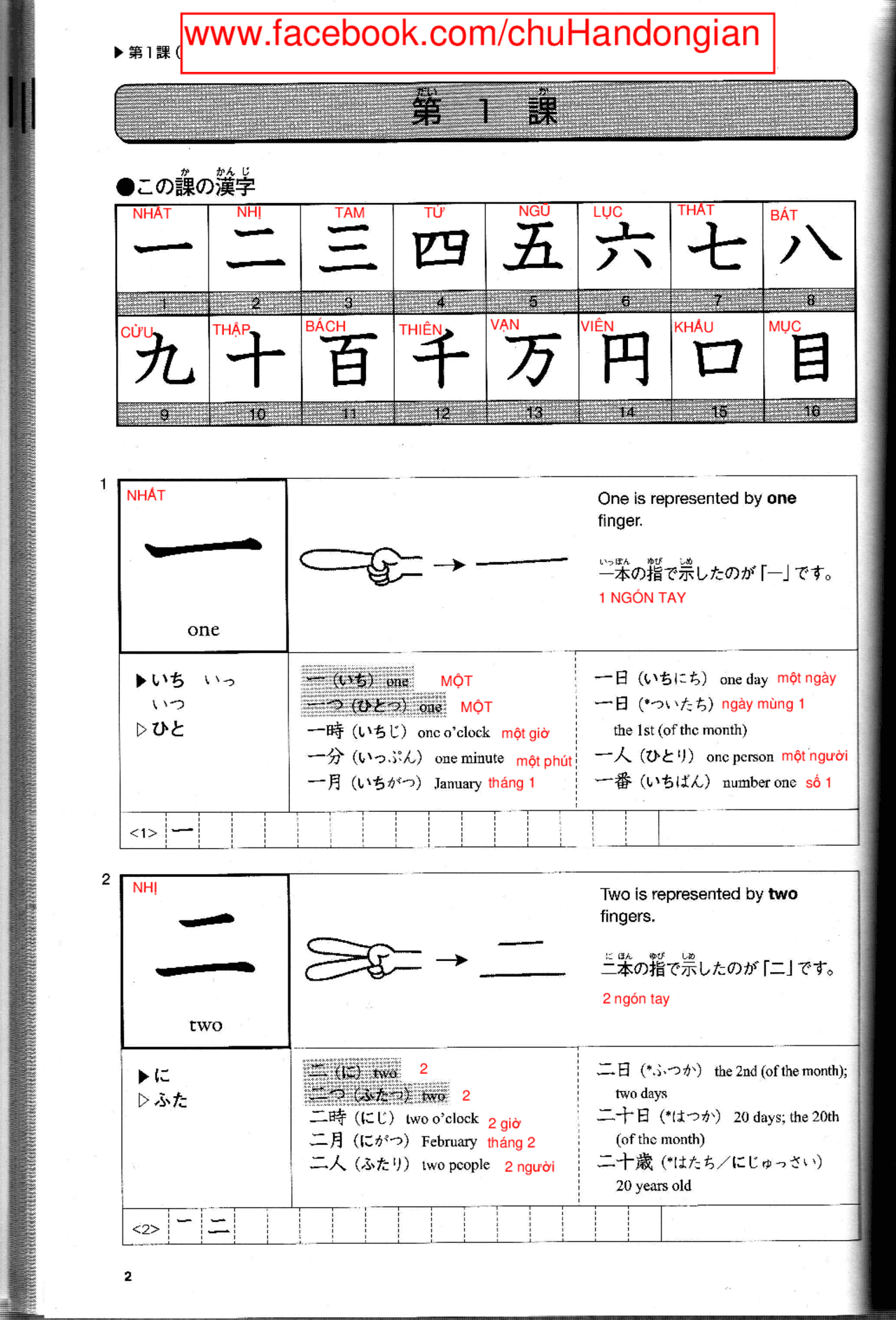 Kanji Basic Look and Learn - Docsity