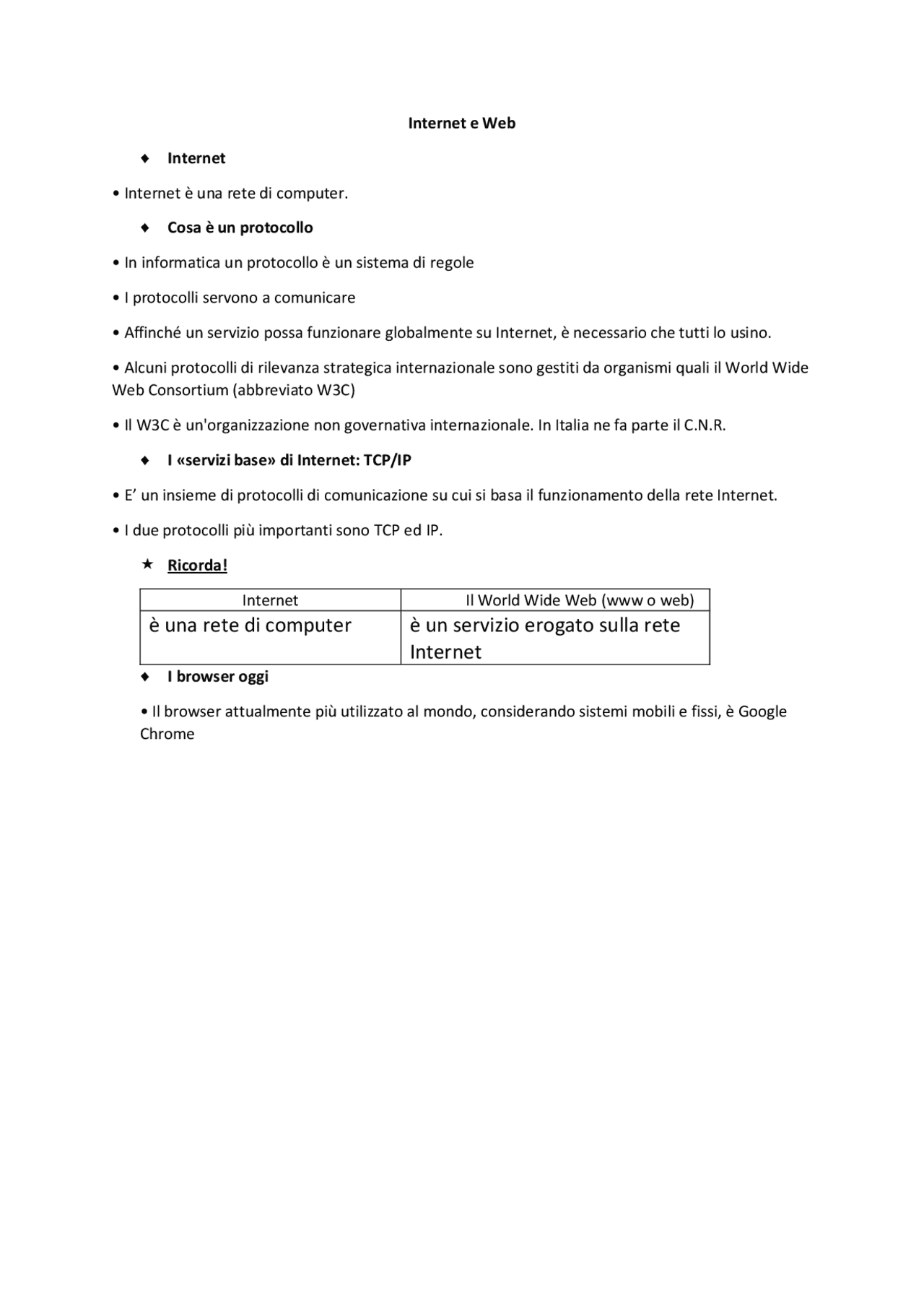 Appunti Informatica Part2 Appunti Di Elementi Di Informatica Docsity