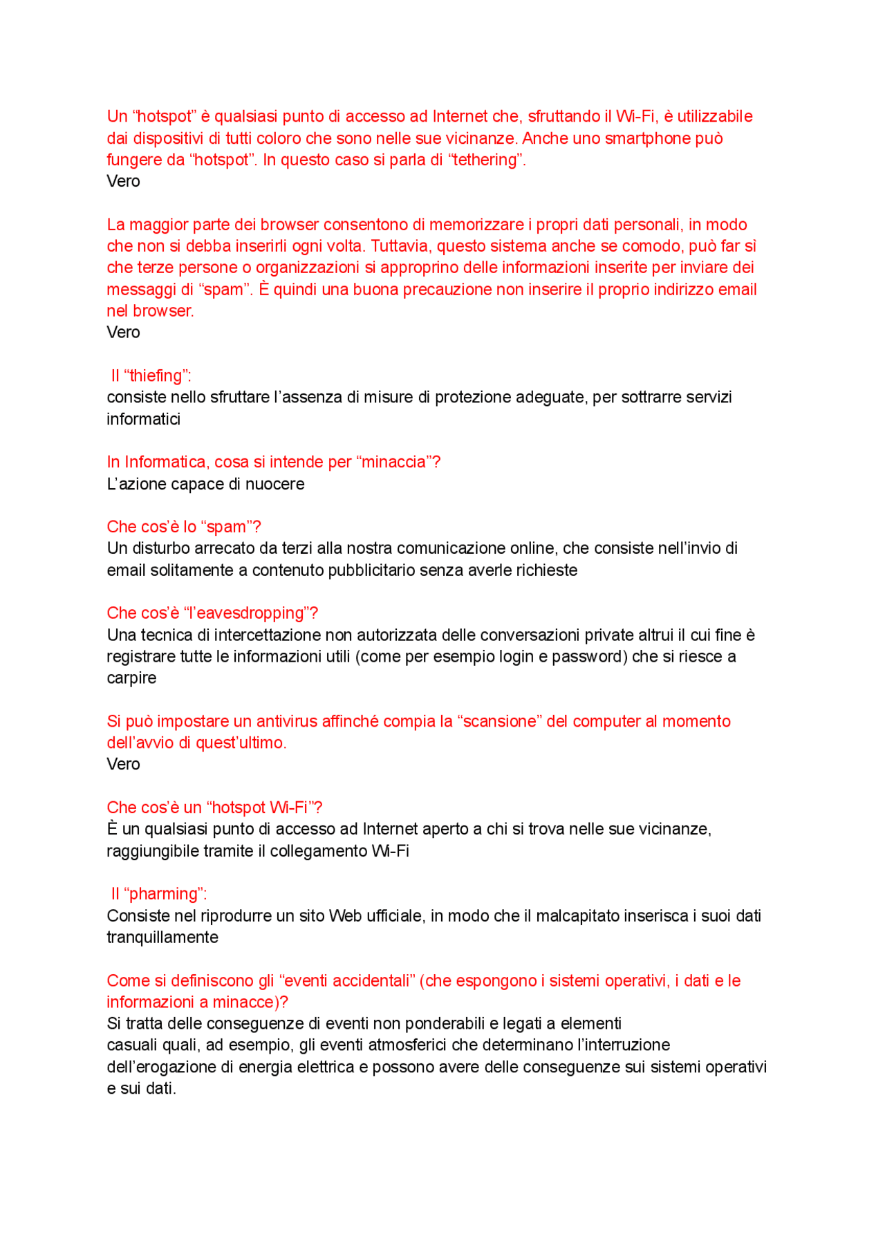 Esercitazioni Modulo 4 Eipass Esercizi Di Informatica Docsity